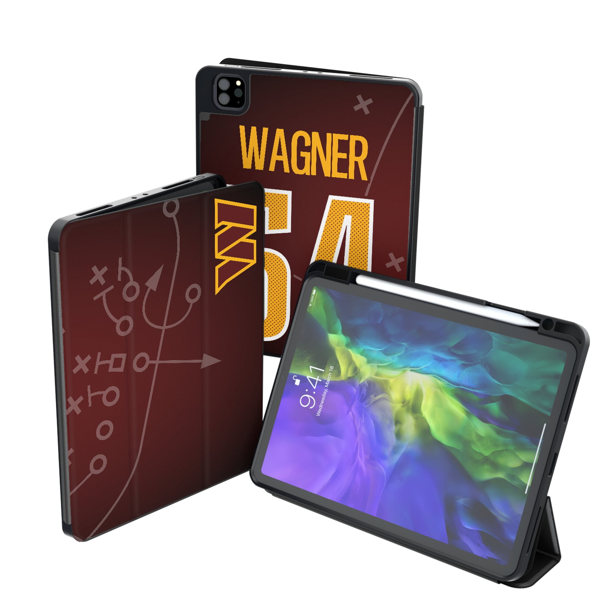 Keyscaper Bobby Wagner Washington Commanders iPad Tablet Case - Walmart.com