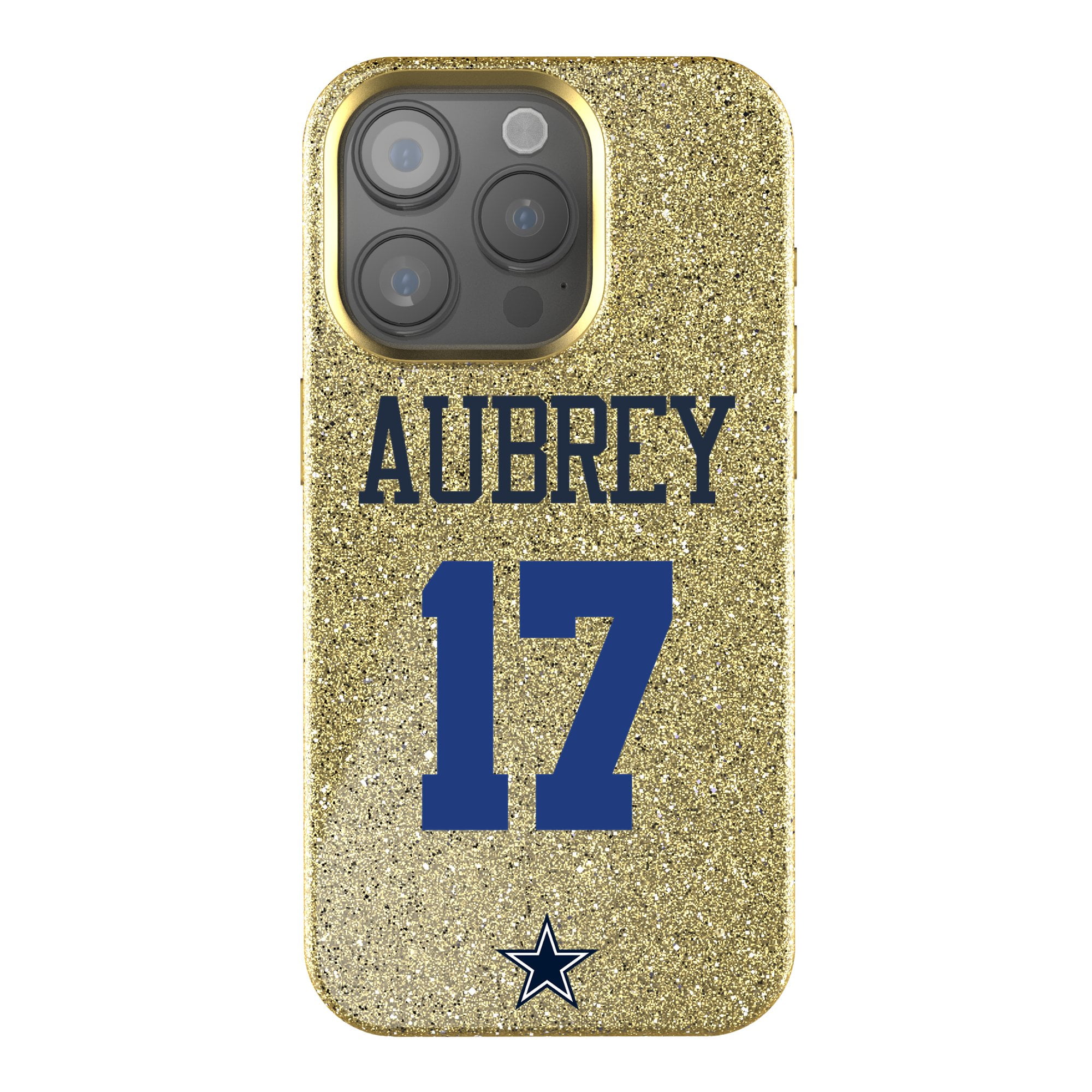 Keyscaper Brandon Aubrey Gold Dallas Cowboys Bling iPhone Case ...