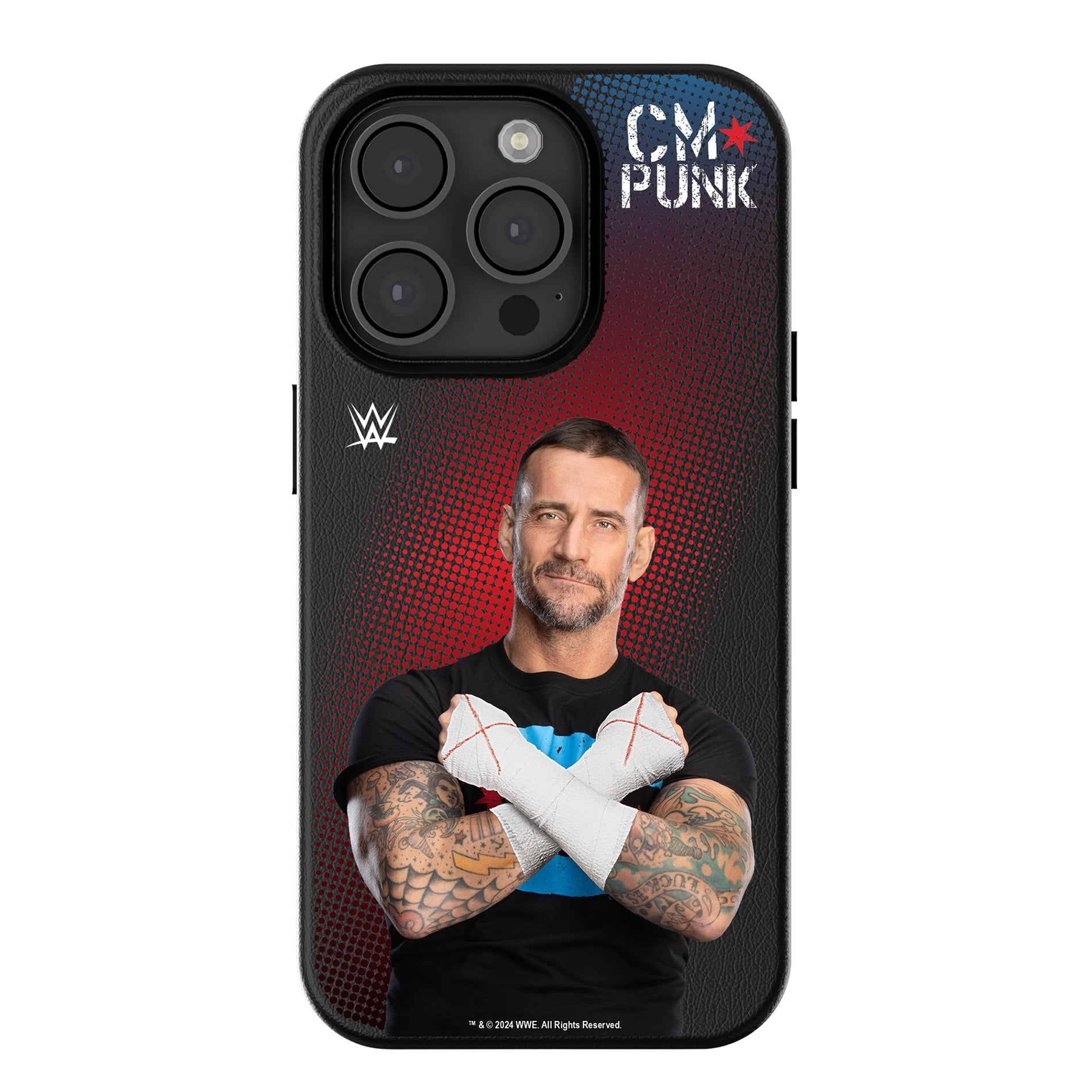 Keyscaper CM Punk WWE Flag Superstar iPhone Magnetic Bump Case ...
