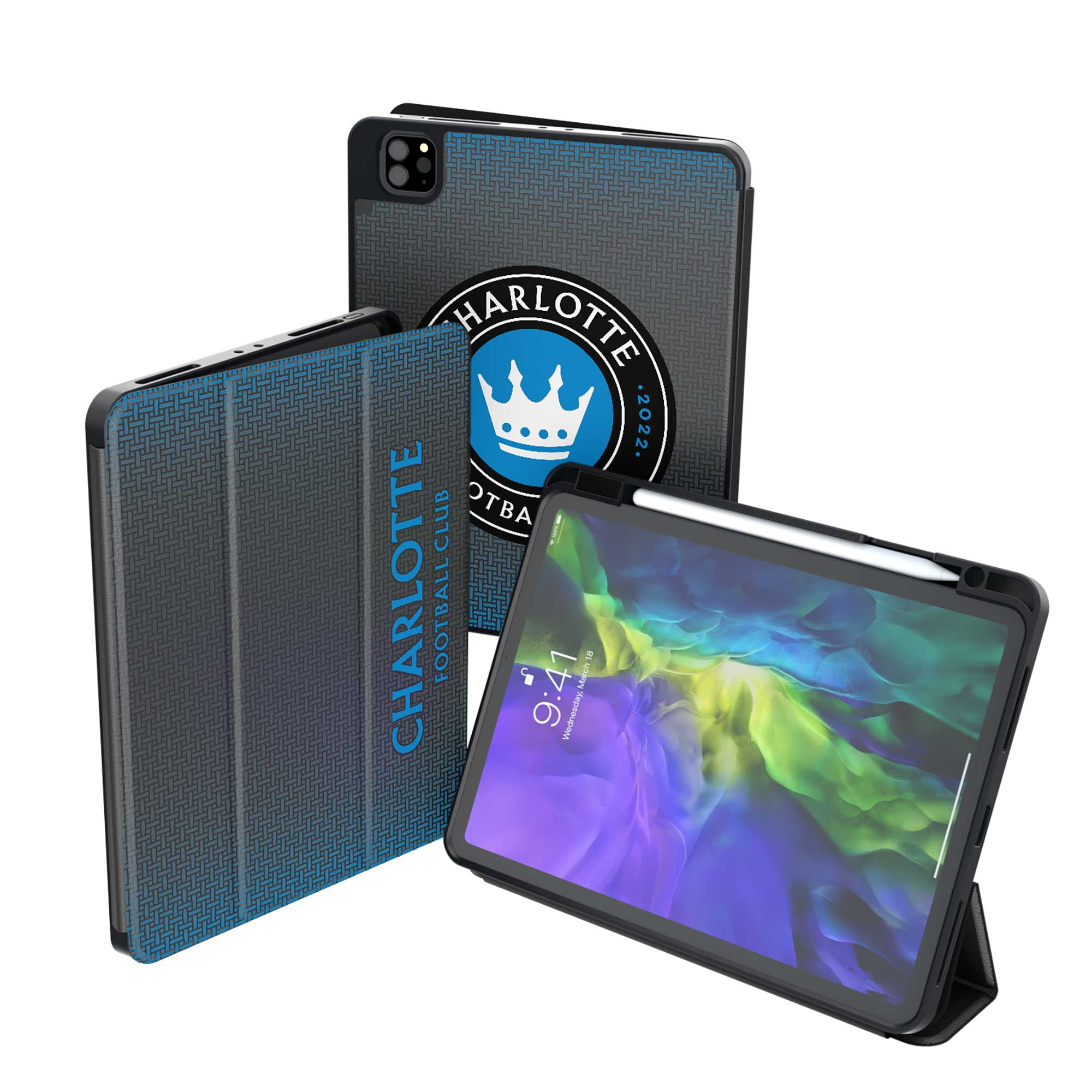 Keyscaper Charlotte FC Linen iPad Case - Walmart.com