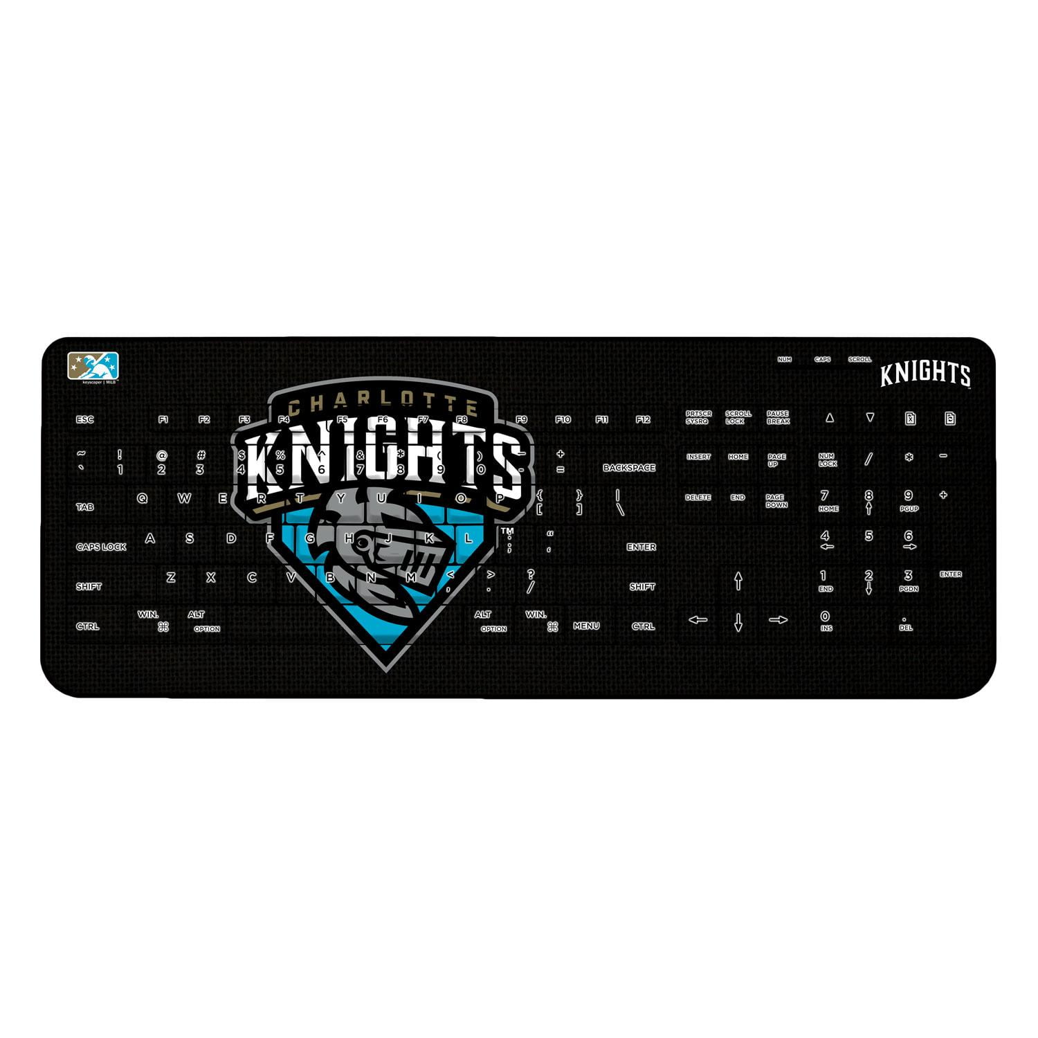 Keyscaper Charlotte Knights Wireless Keyboard - Walmart.com