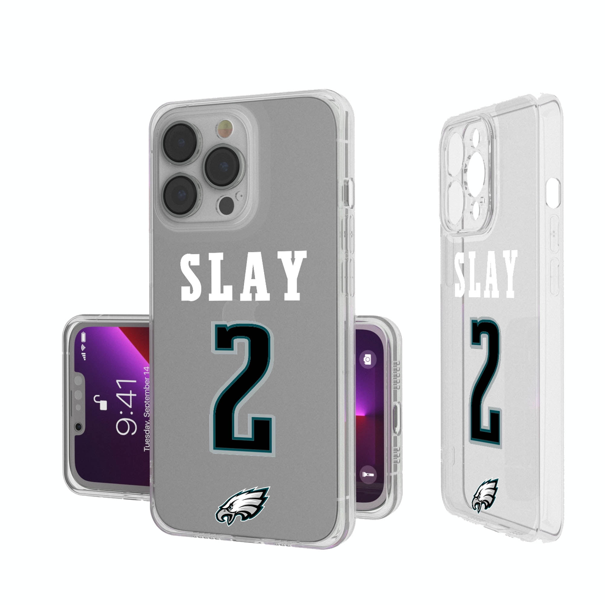 Keyscaper Darius Slay Philadelphia Eagles iPhone Clear Case - Walmart.com