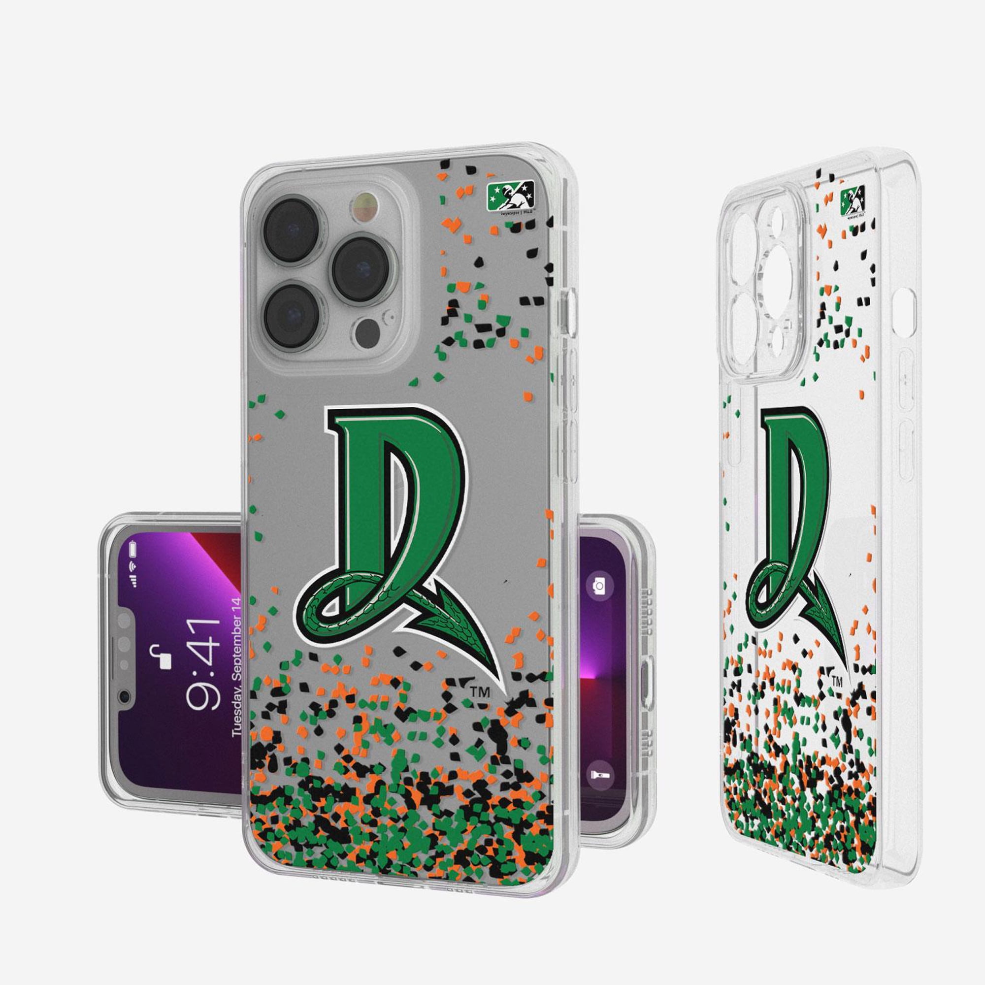 Keyscaper Dayton Dragons iPhone Clear Case with Confetti Design ...