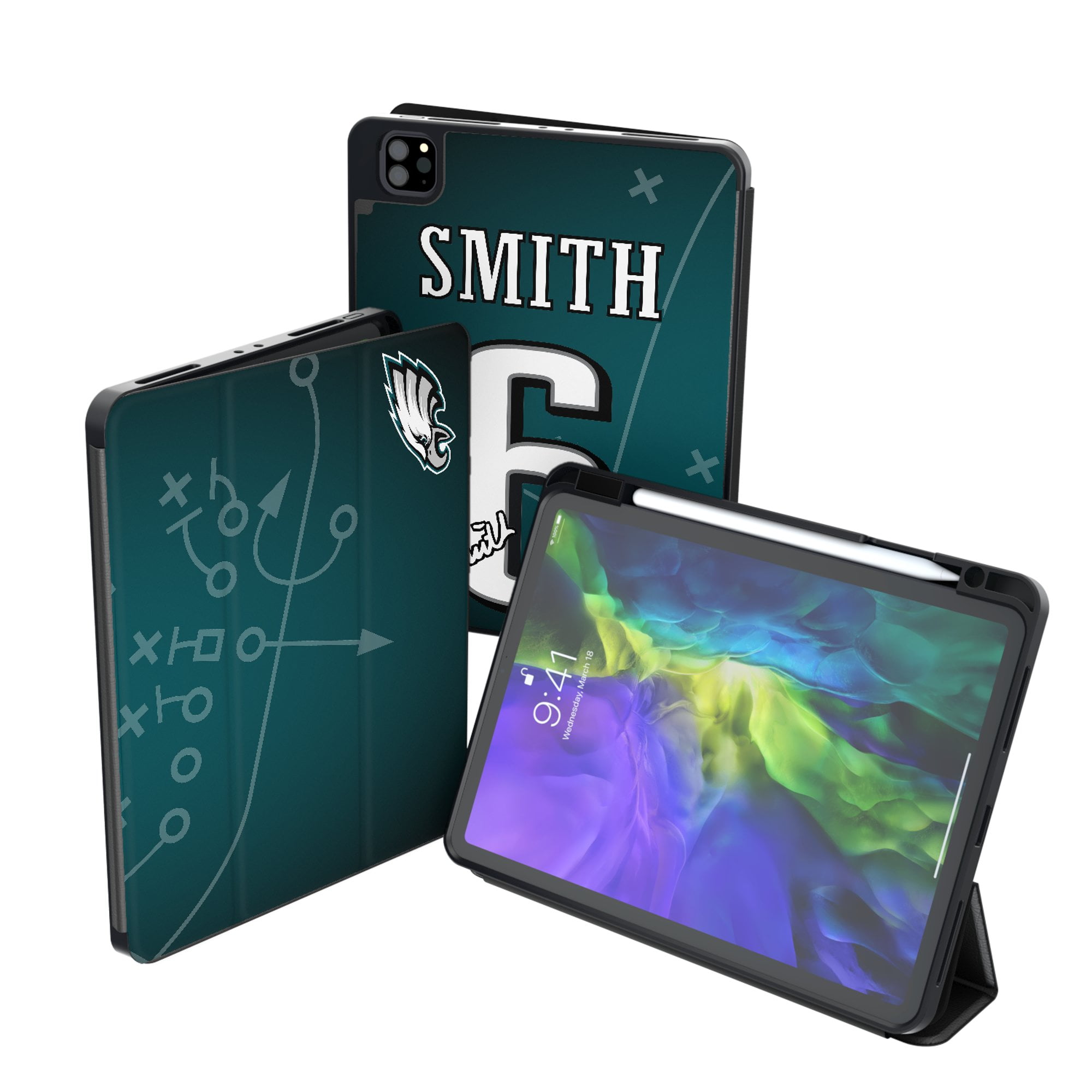 Keyscaper DeVonta Smith Philadelphia Eagles iPad Tablet Case - Walmart.com
