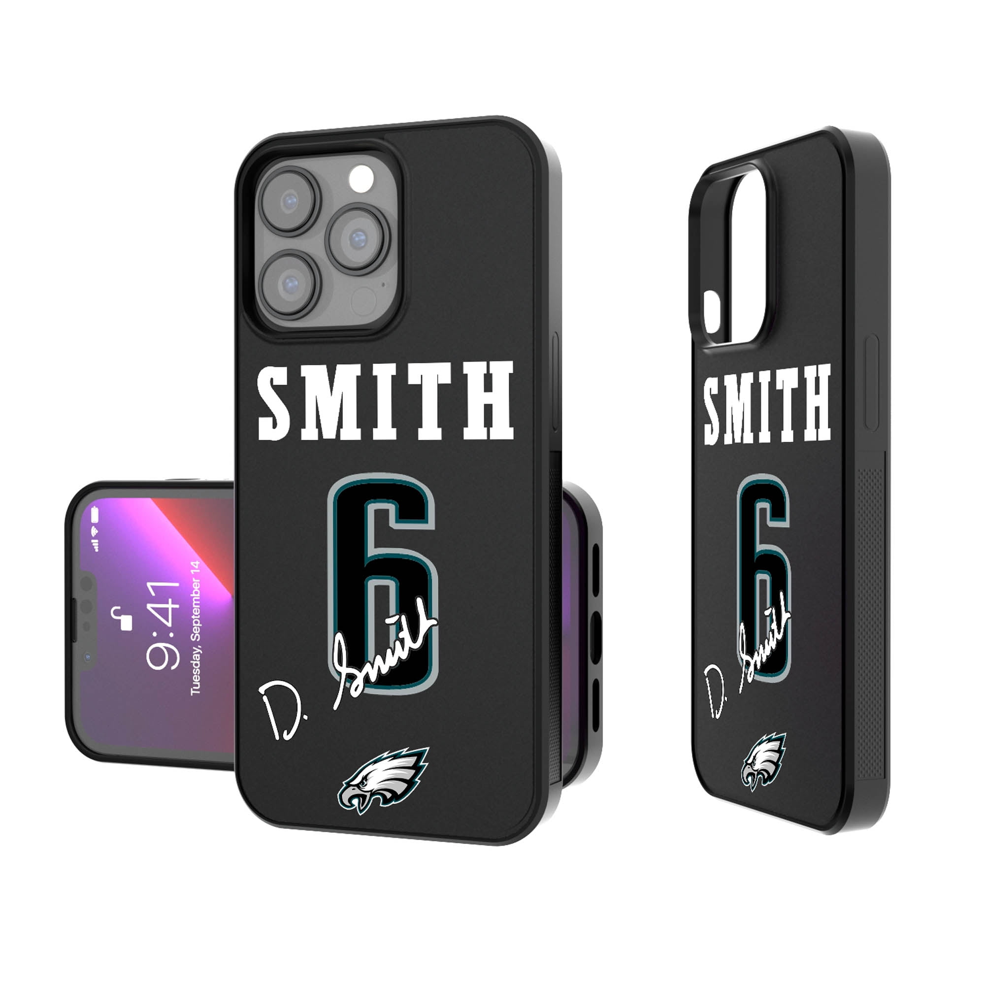 Keyscaper DeVonta Smith Philadelphia Eagles iPhone Bump Case - Walmart.com