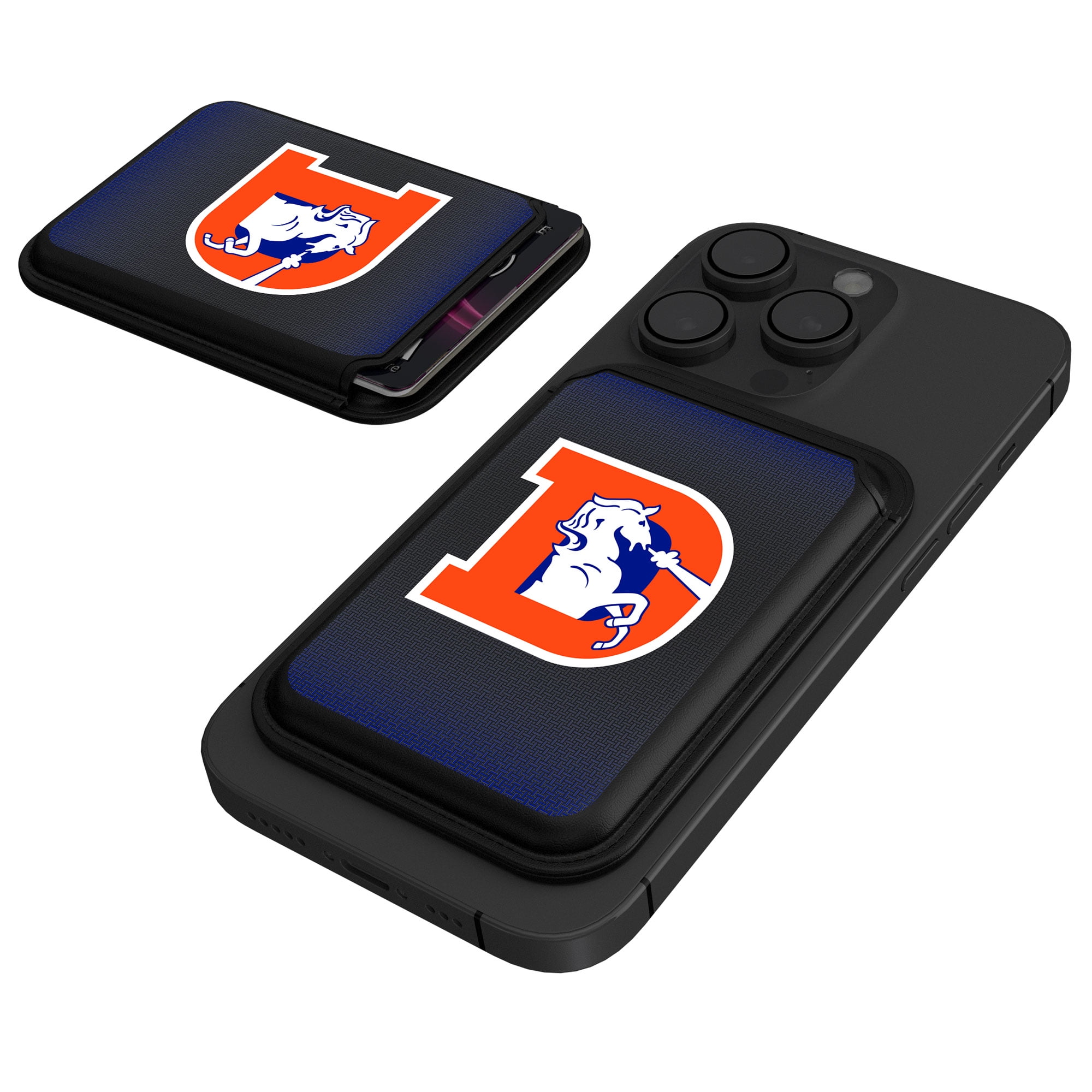 Keyscaper Denver Broncos Historic Logo Magnetic Credit Card Wallet ...