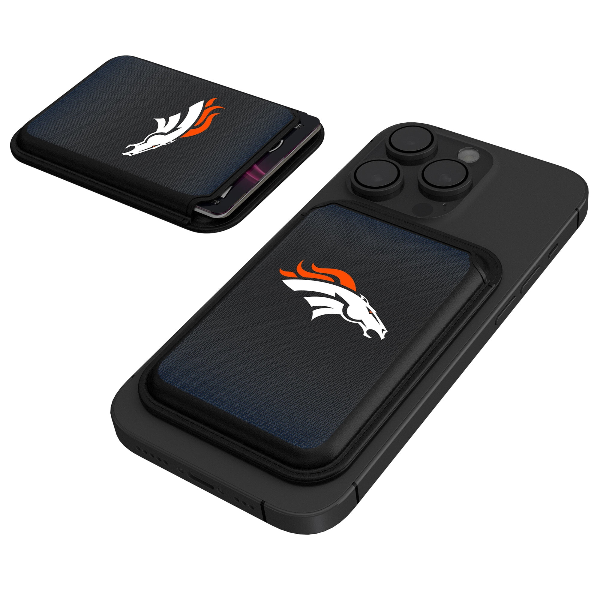 Keyscaper Denver Broncos Magnetic Credit Card Wallet - Walmart.com