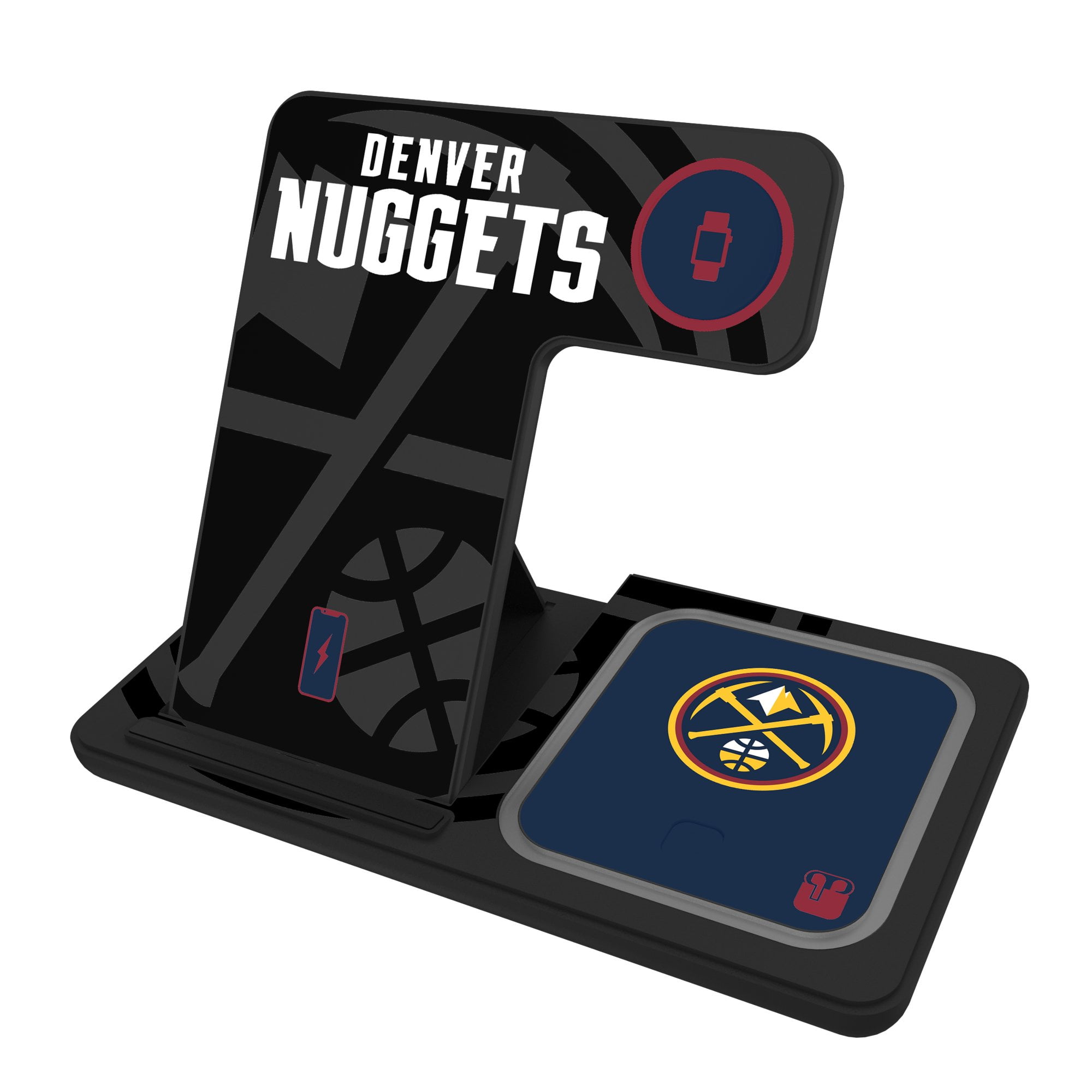 Keyscaper Denver Nuggets 3-In-1 Wireless Charger - Walmart.com