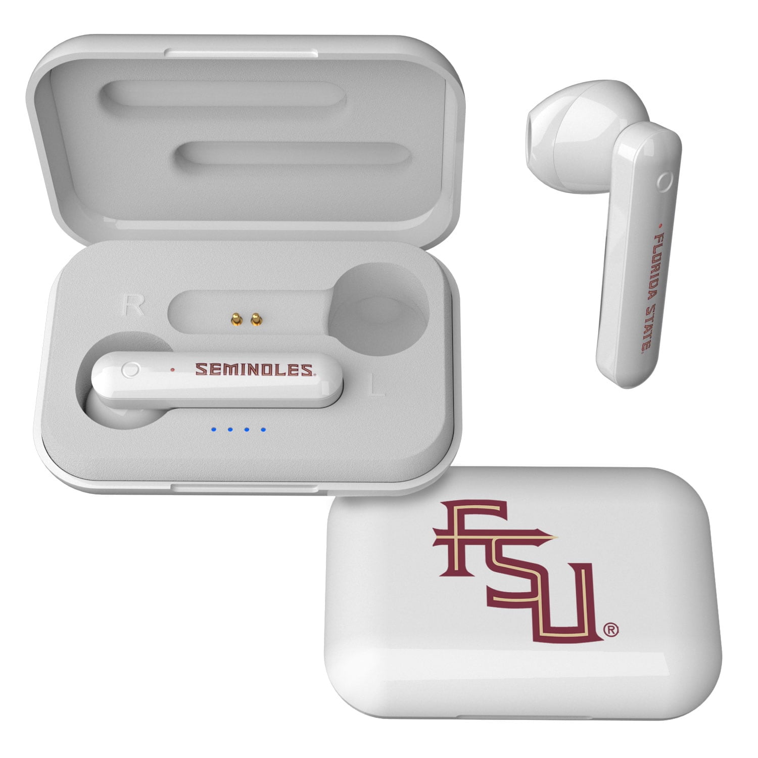 Keyscaper Florida State Seminoles Wireless TWS Insignia Design Earbuds ...