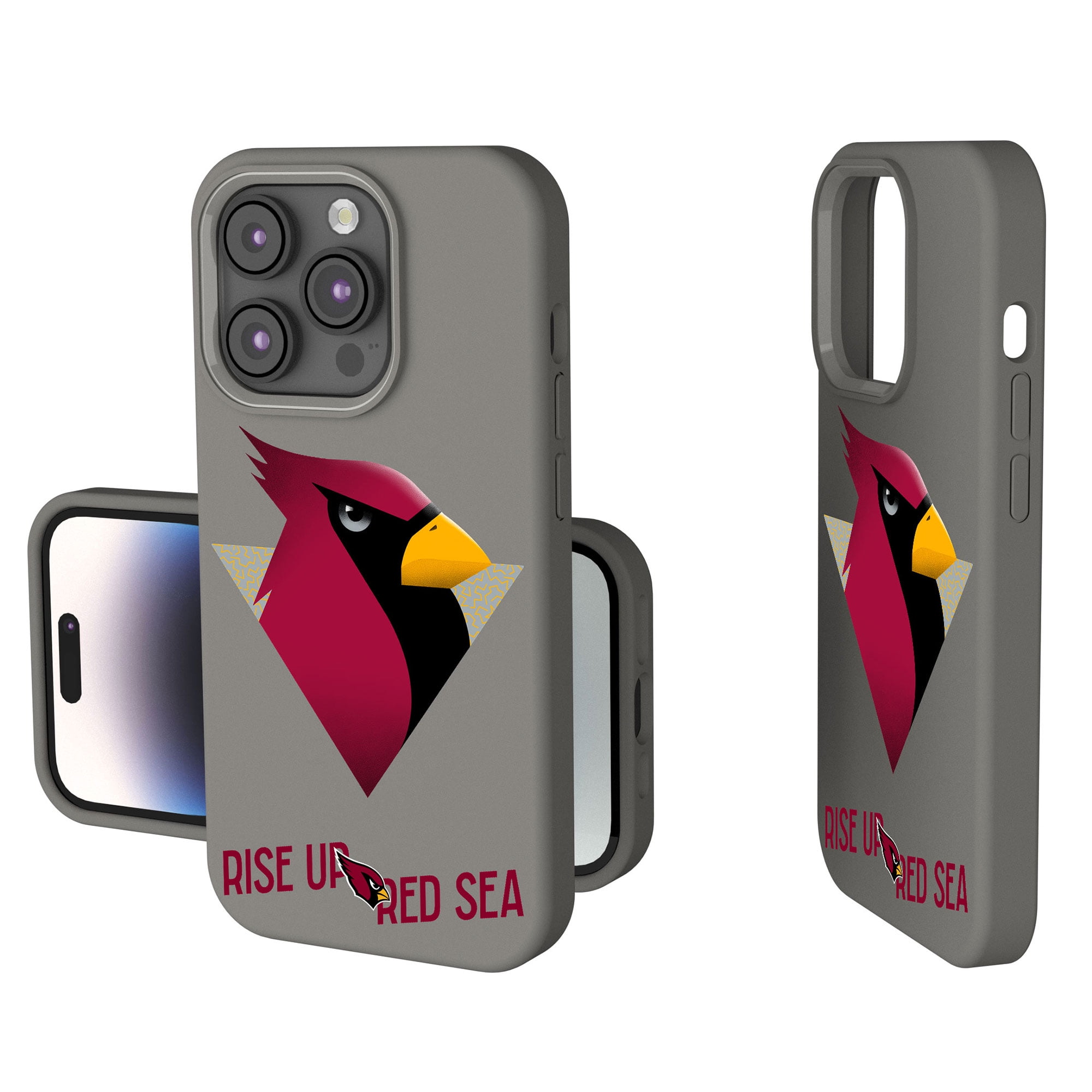Keyscaper Gray Arizona Cardinals 2024 Illustrated Limited Edition Soft ...
