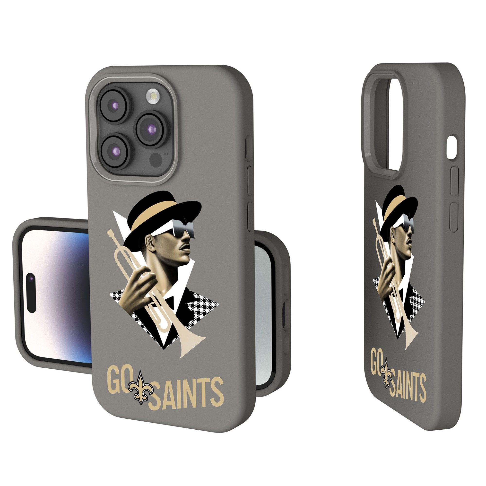 Keyscaper Gray New Orleans Saints 2024 Illustrated Limited Edition Soft ...
