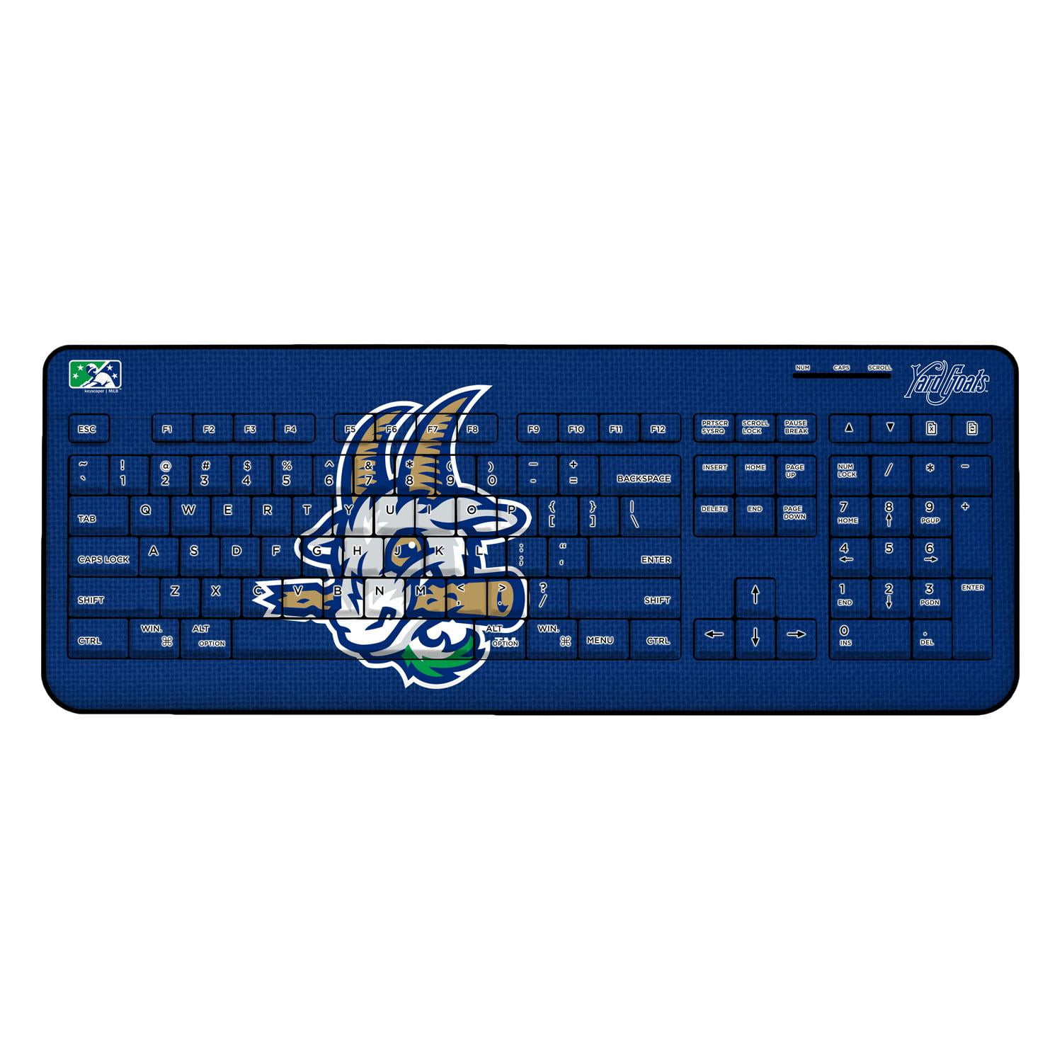 Keyscaper Hartford Yard Goats Wireless Keyboard - Walmart.com