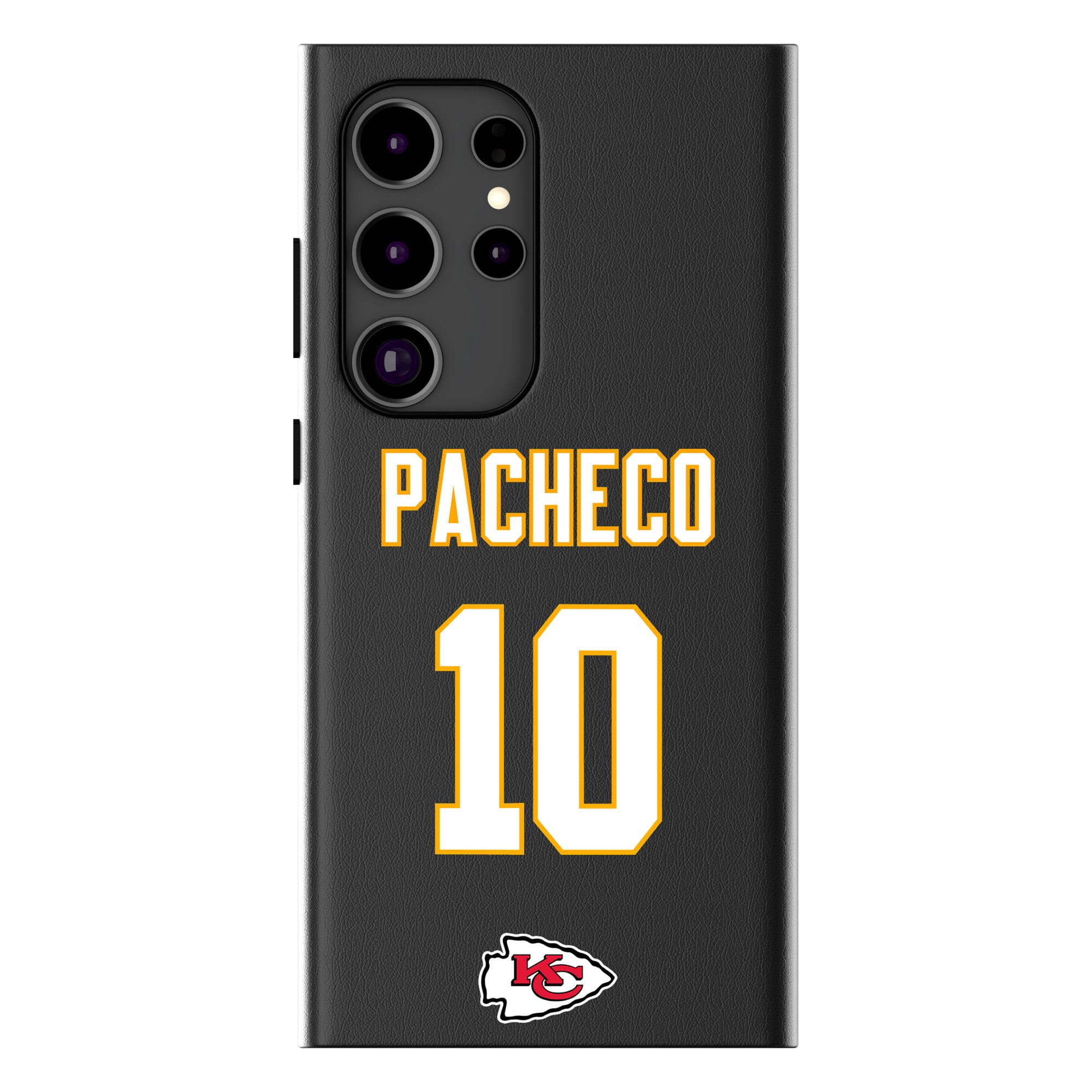 Keyscaper Isiah Pacheco Black Kansas City Chiefs Galaxy Magnetic Bump ...