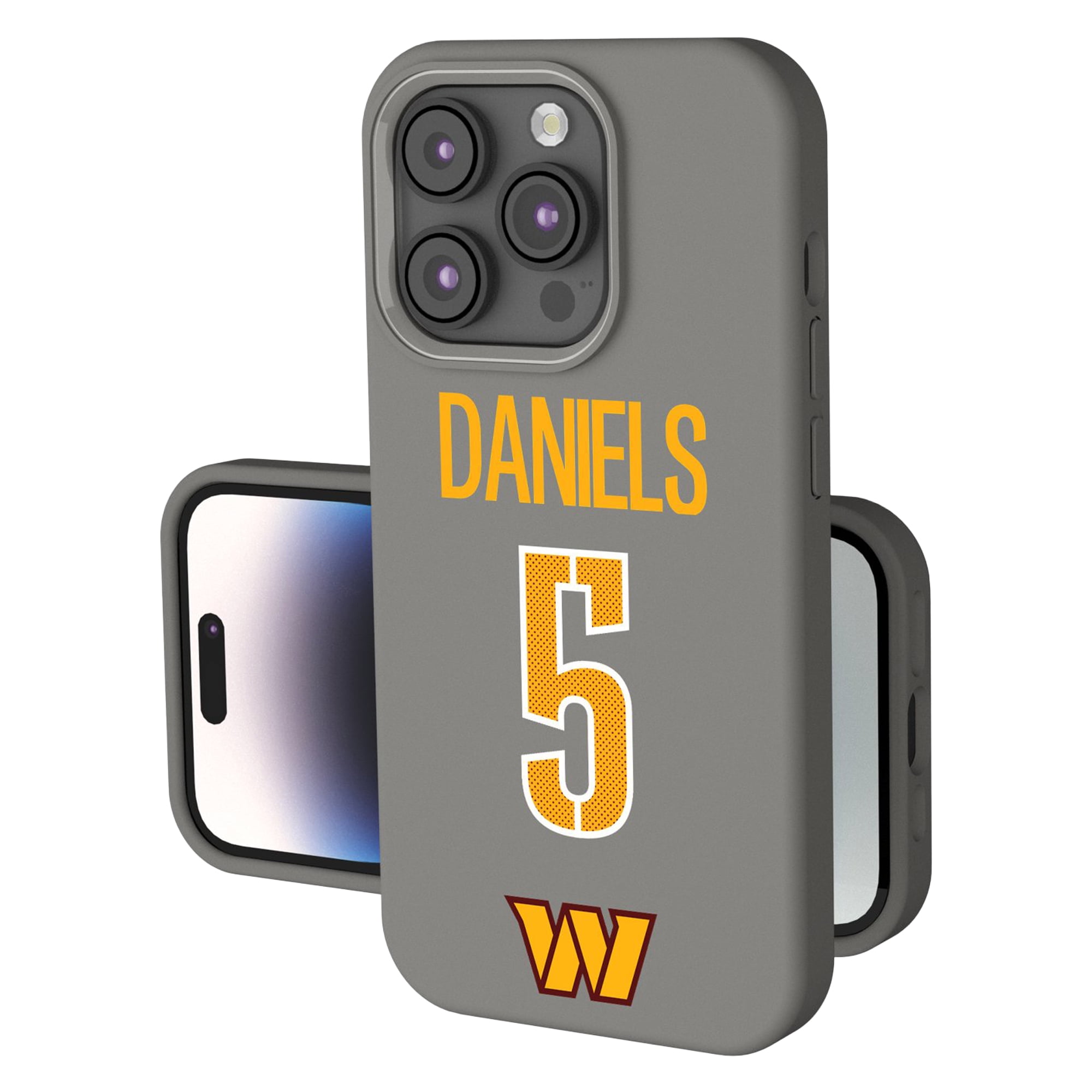 Keyscaper Jayden Daniels Gray Washington Commanders Ready Soft Touch ...