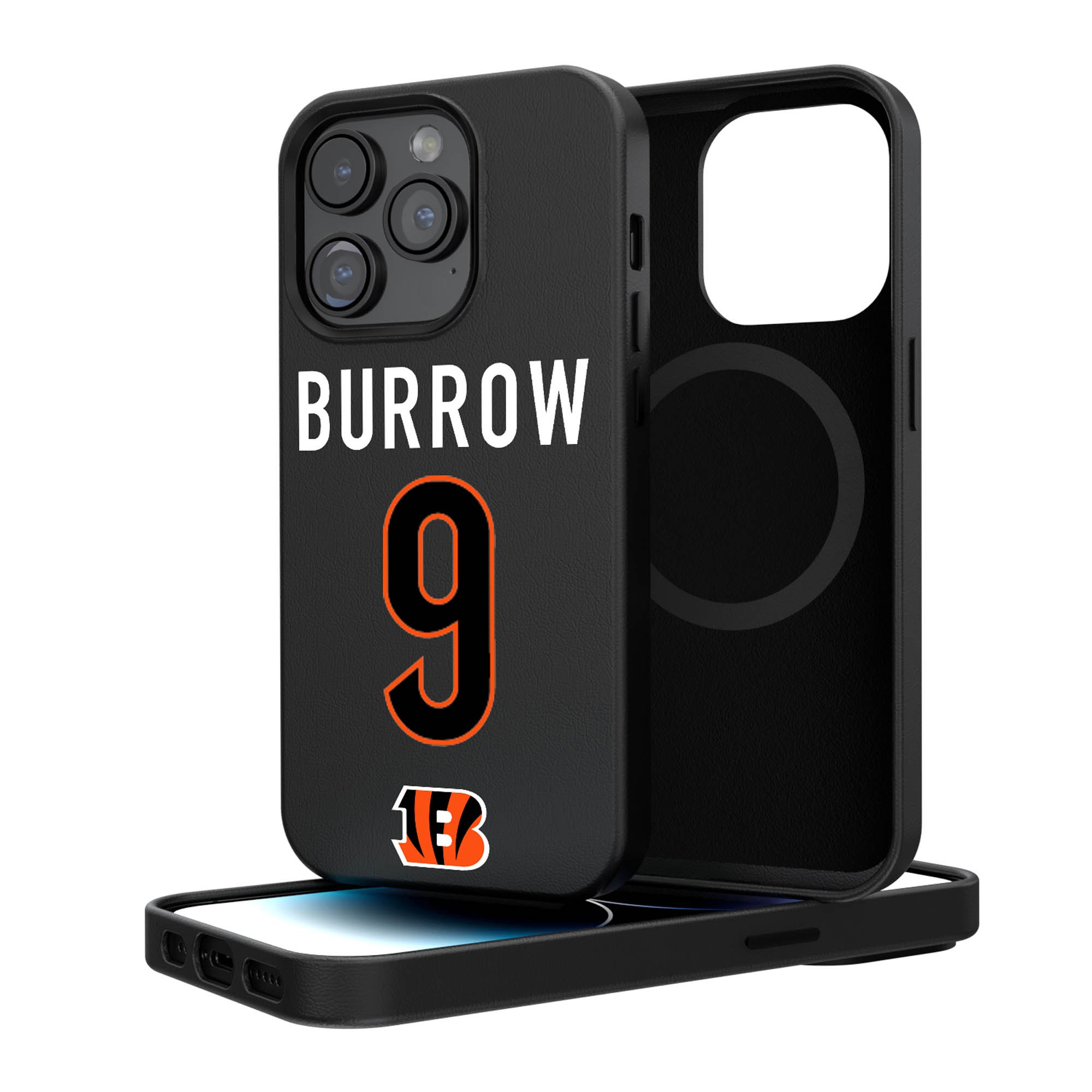 Keyscaper Joe Burrow Cincinnati Bengals iPhone Magnetic Bump Case ...