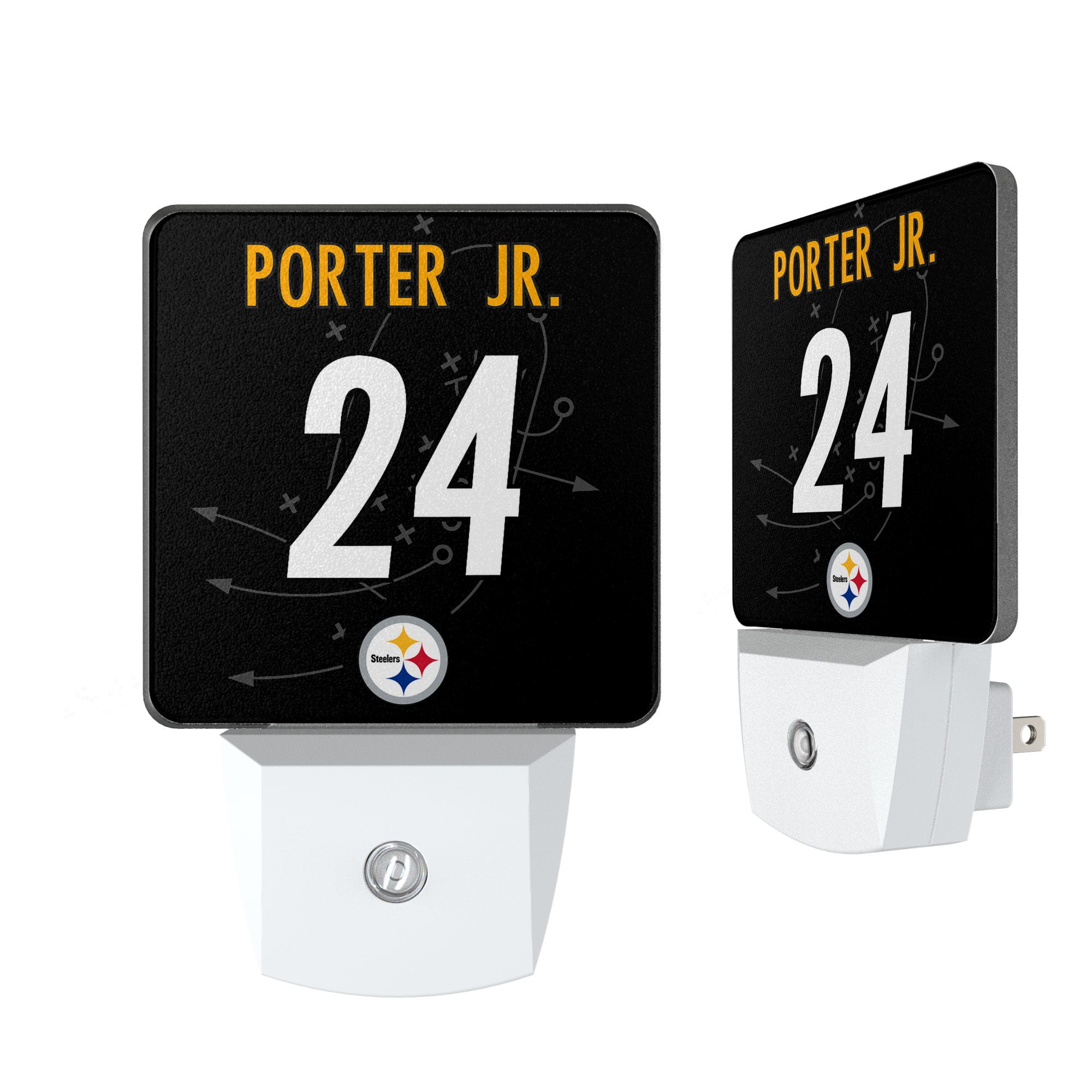 Keyscaper Joey Porter Jr. Pittsburgh Steelers Nightlight 2-Pack ...