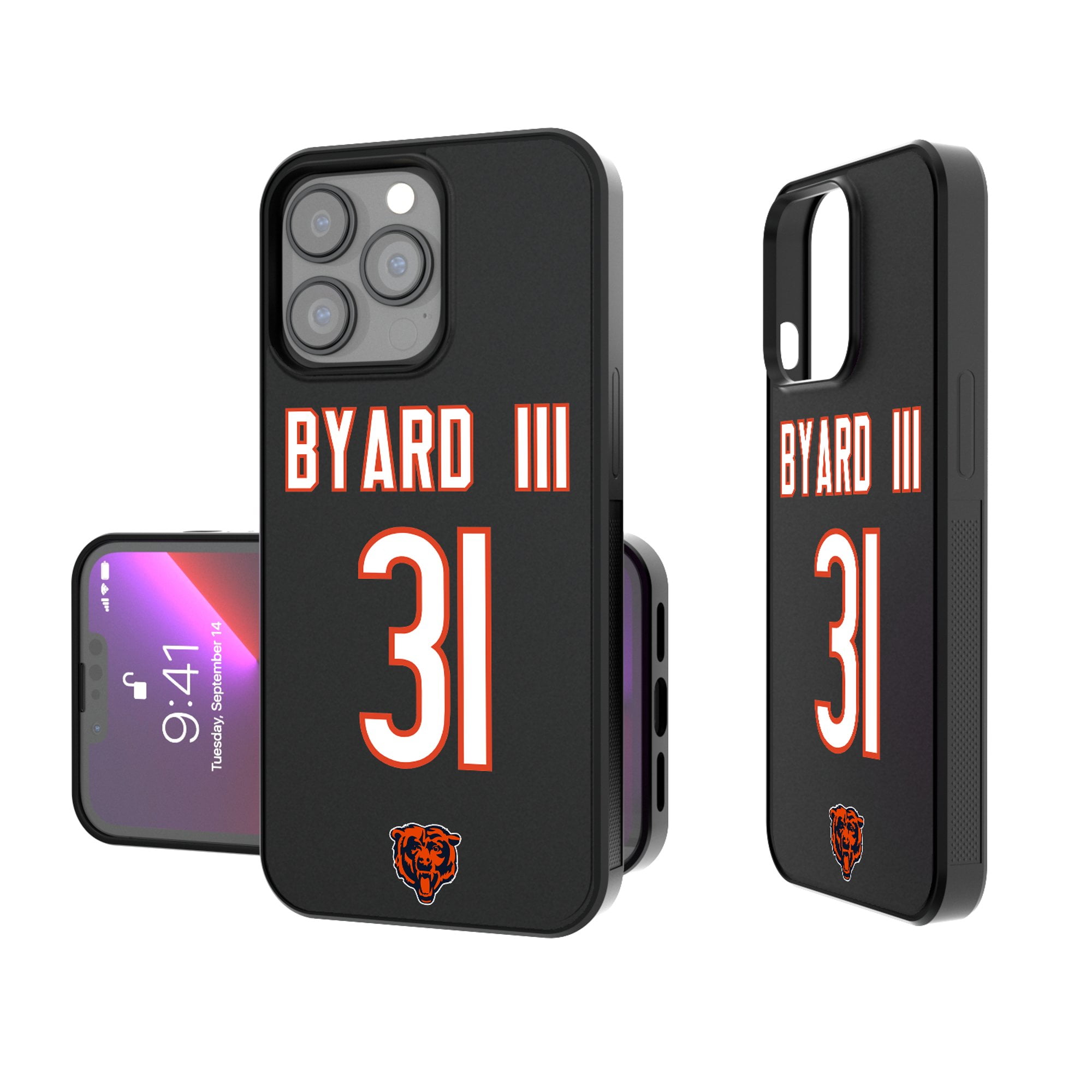 Keyscaper Kevin Byard III Chicago Bears iPhone Bump Case - Walmart.com