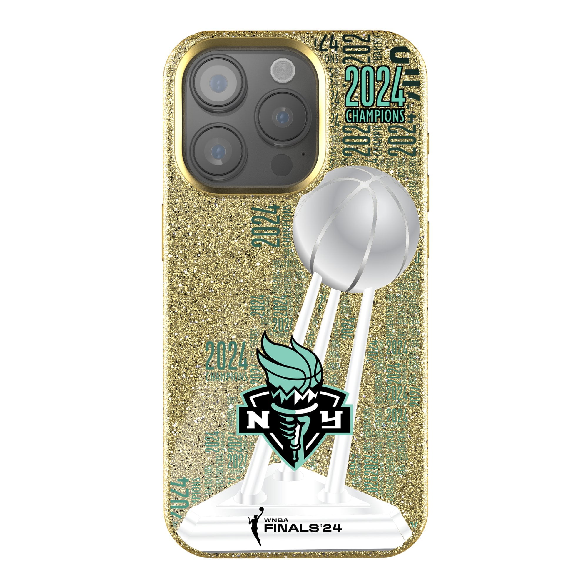 Keyscaper New York Liberty 2024 WNBA Finals Champions Bling iPhone Case ...