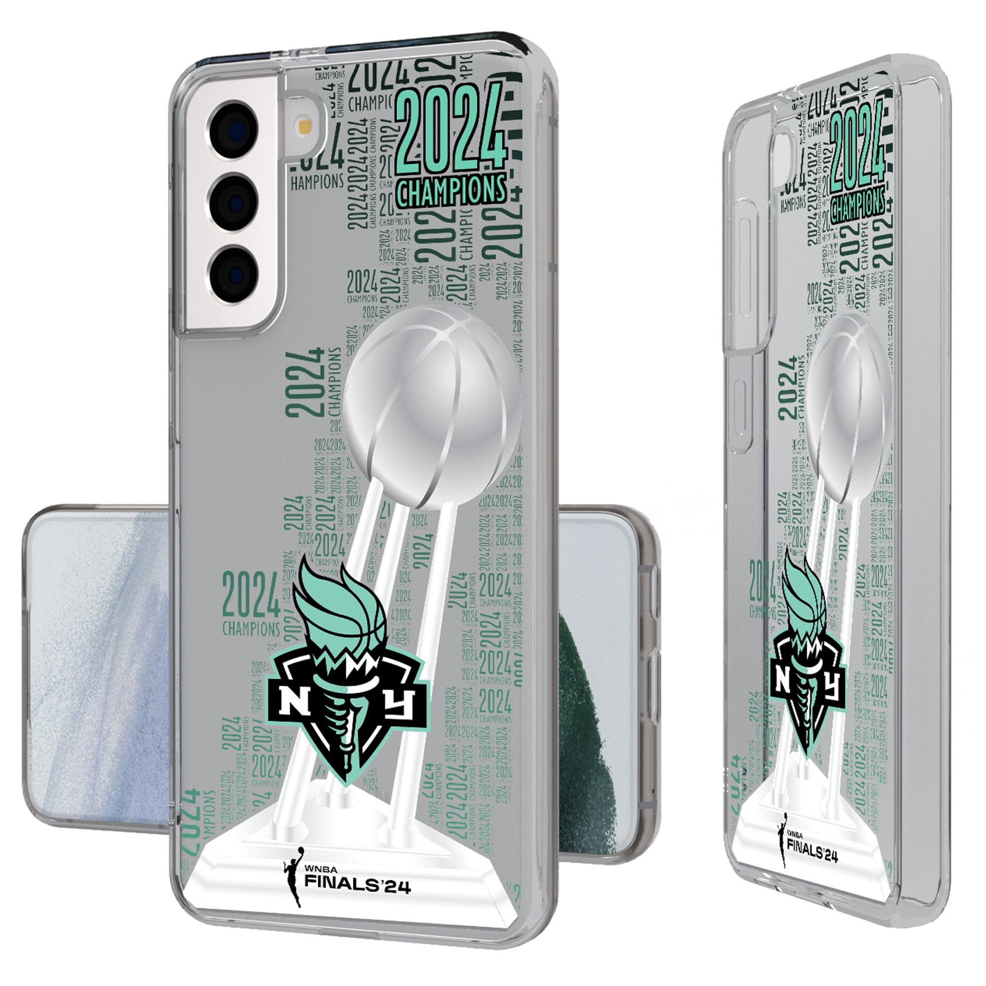 Keyscaper New York Liberty 2024 WNBA Finals Champions Galaxy Clear Case ...