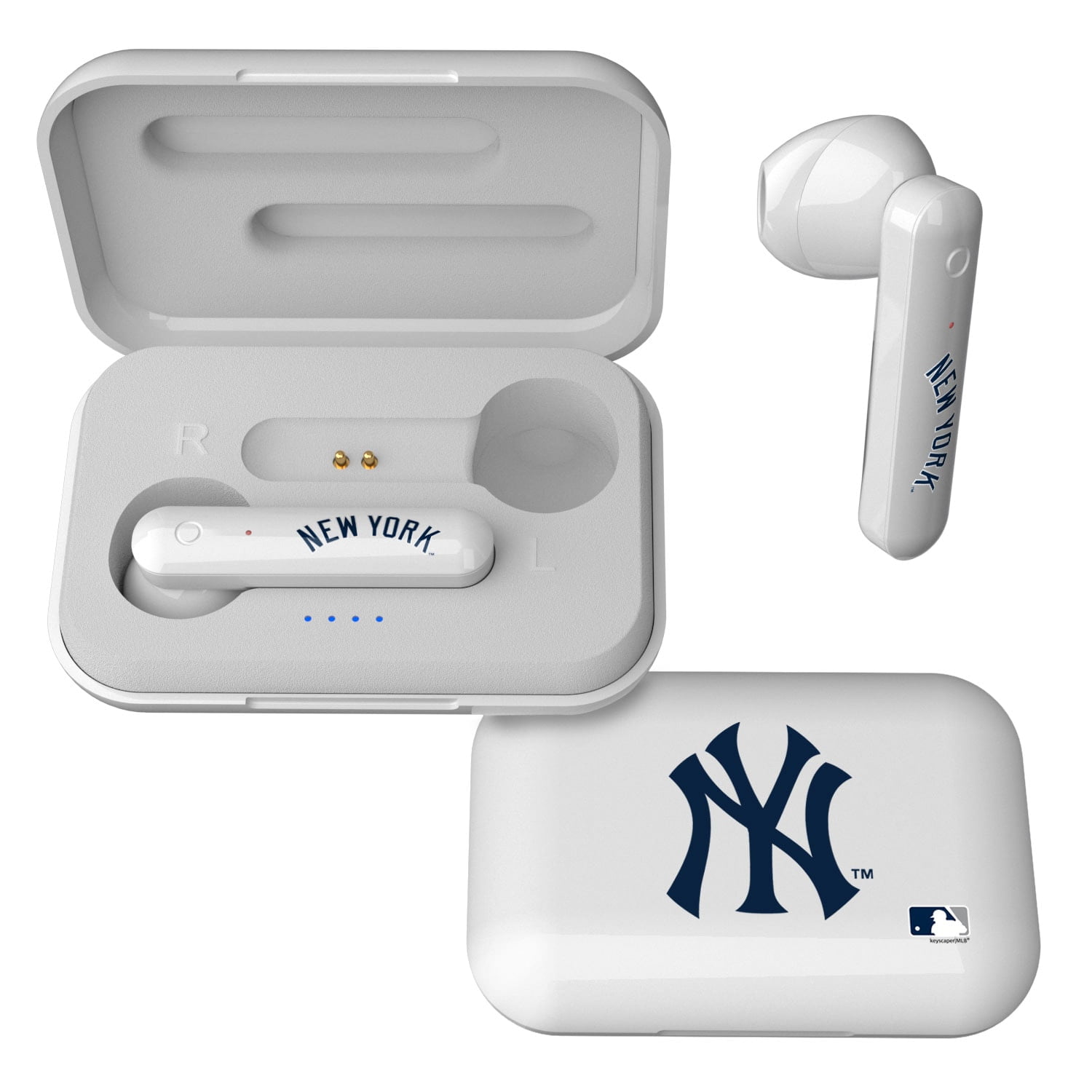 Keyscaper New York Yankees Wireless TWS Insignia Design Earbuds ...