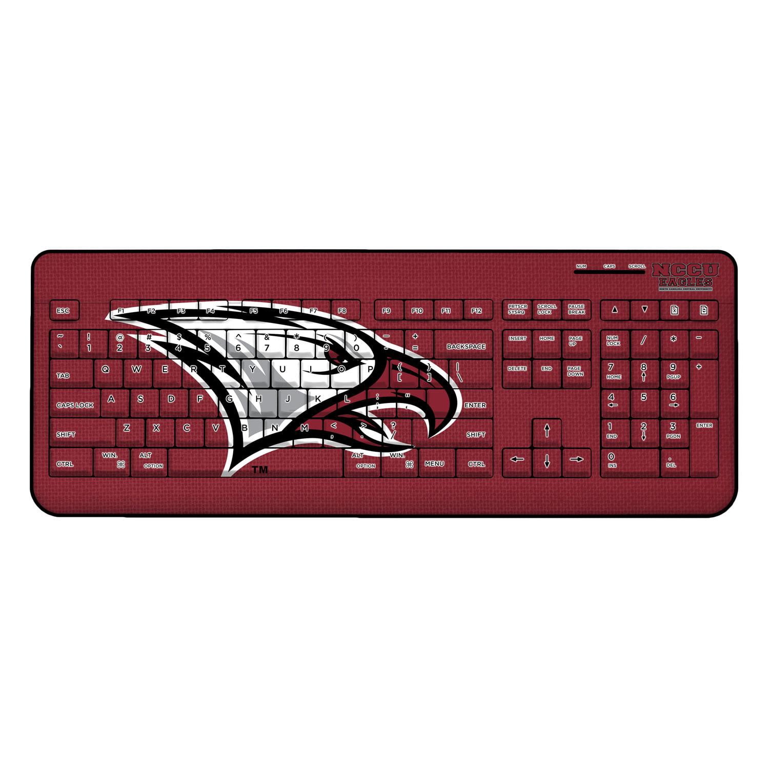 Keyscaper North Carolina Central Eagles Wireless Keyboard - Walmart.com