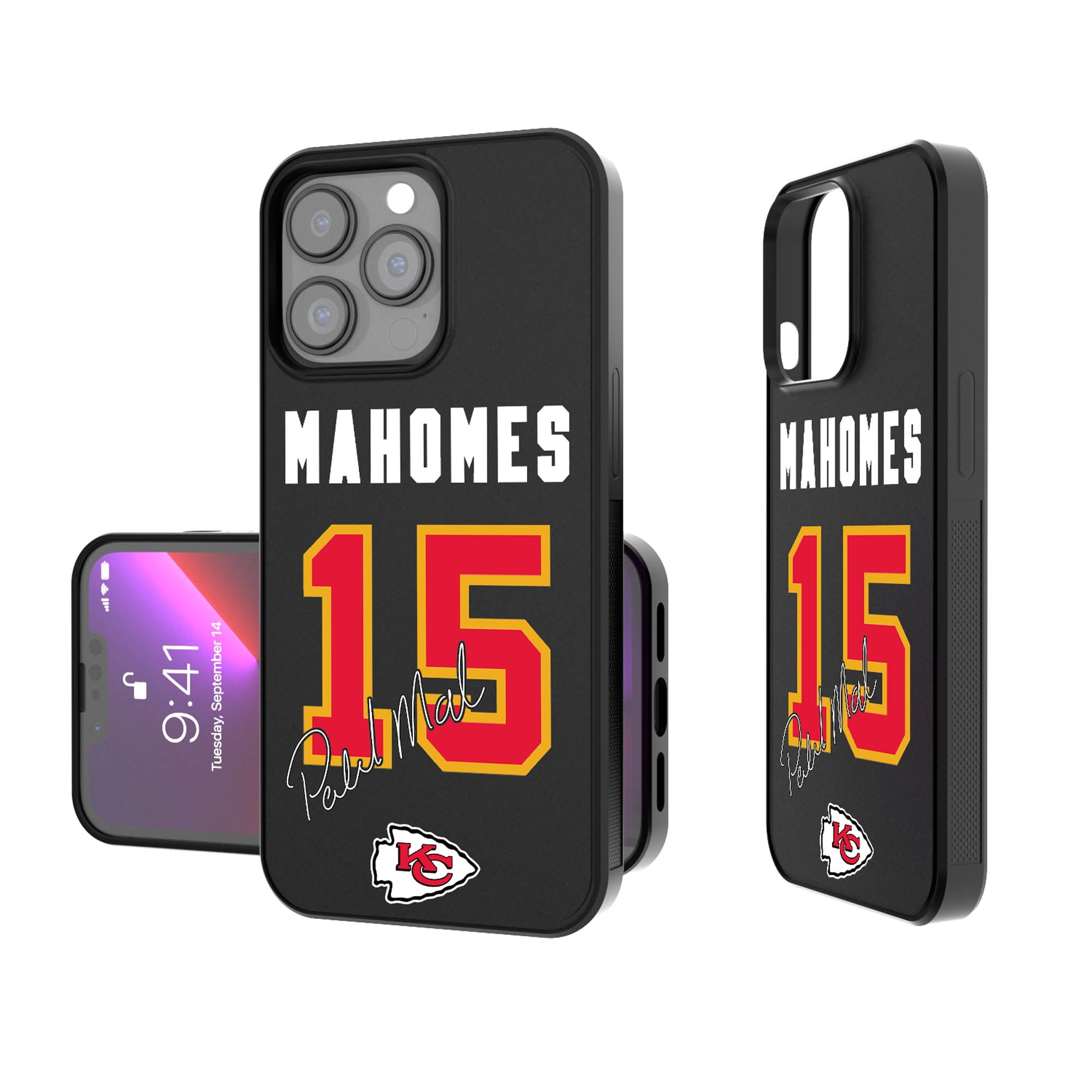 Keyscaper Patrick Mahomes Kansas City Chiefs iPhone Bump Case - Walmart.com
