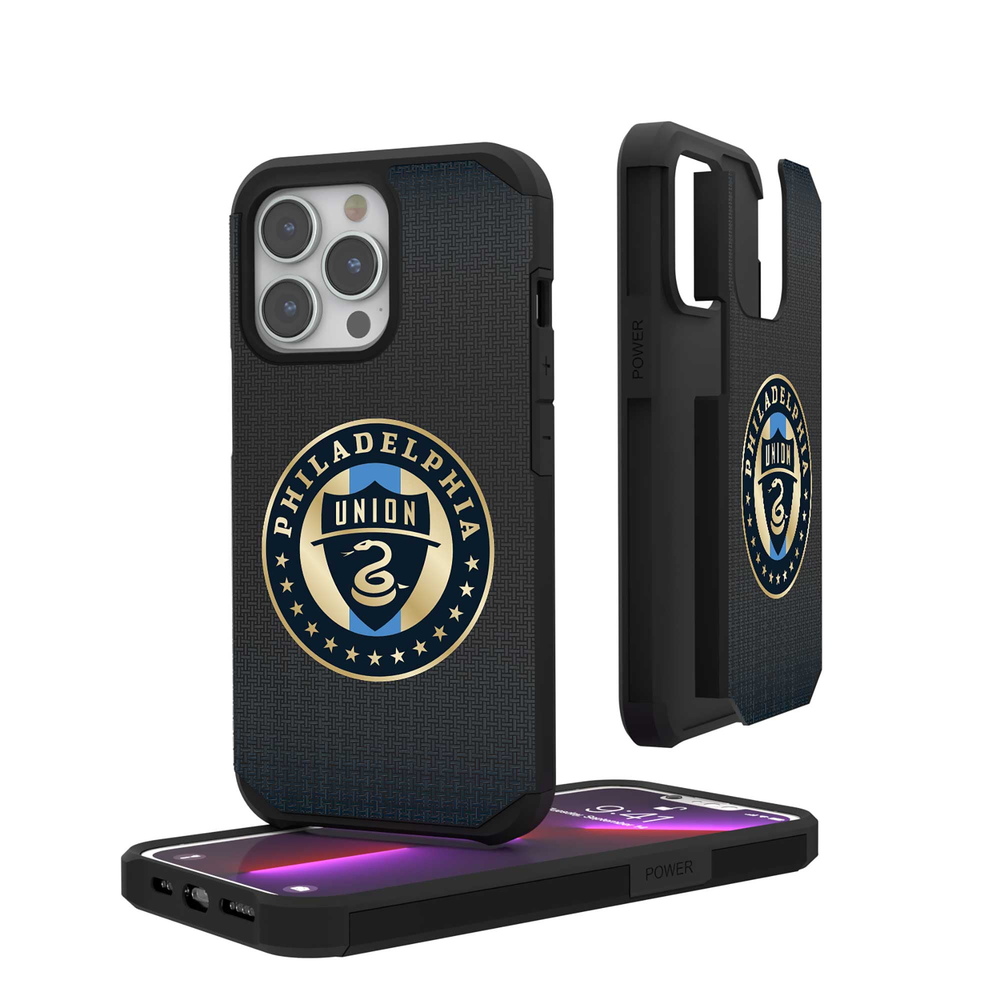 Keyscaper Philadelphia Union Linen Logo iPhone Rugged Case - Walmart.com