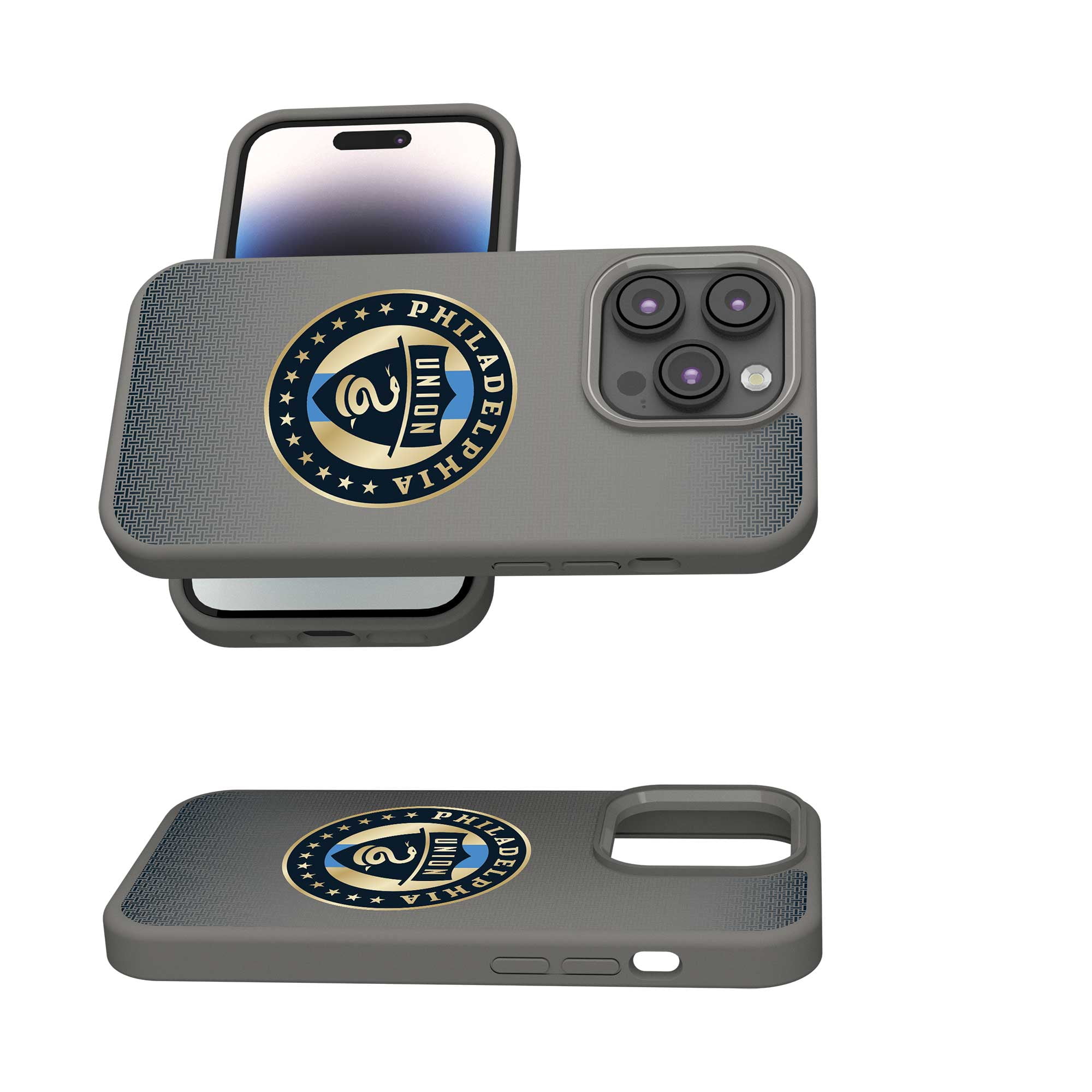 Keyscaper Philadelphia Union Linen Logo iPhone Soft Touch Case ...