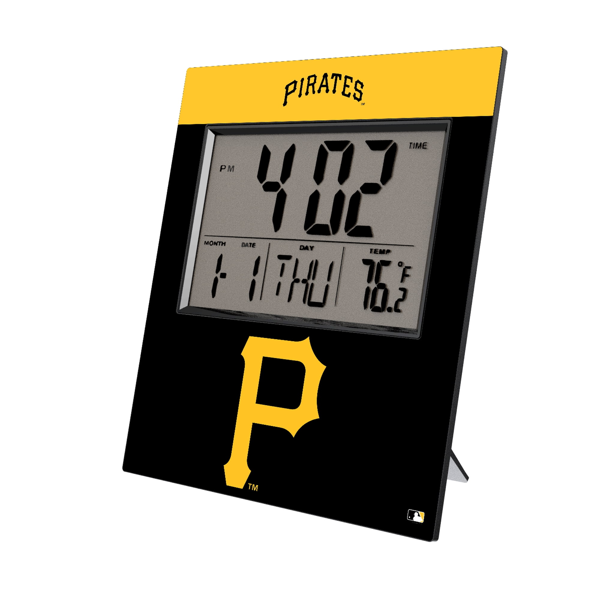 Keyscaper Pittsburgh Pirates Digital Desk Clock - Walmart.com