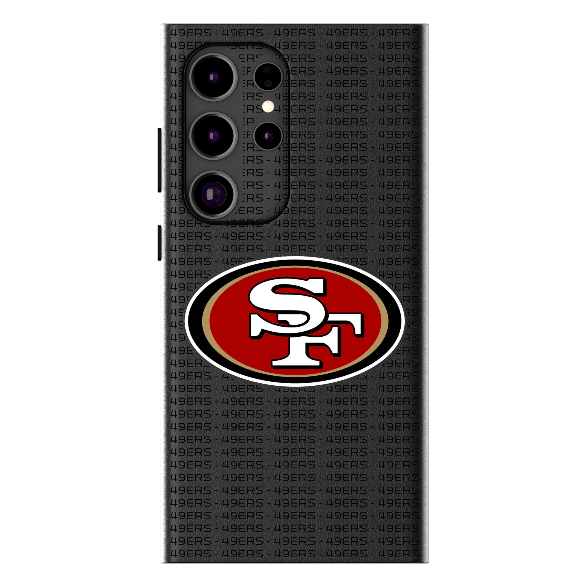 Keyscaper San Francisco 49ers Text Backdrop Galaxy Magnetic Bump Case ...