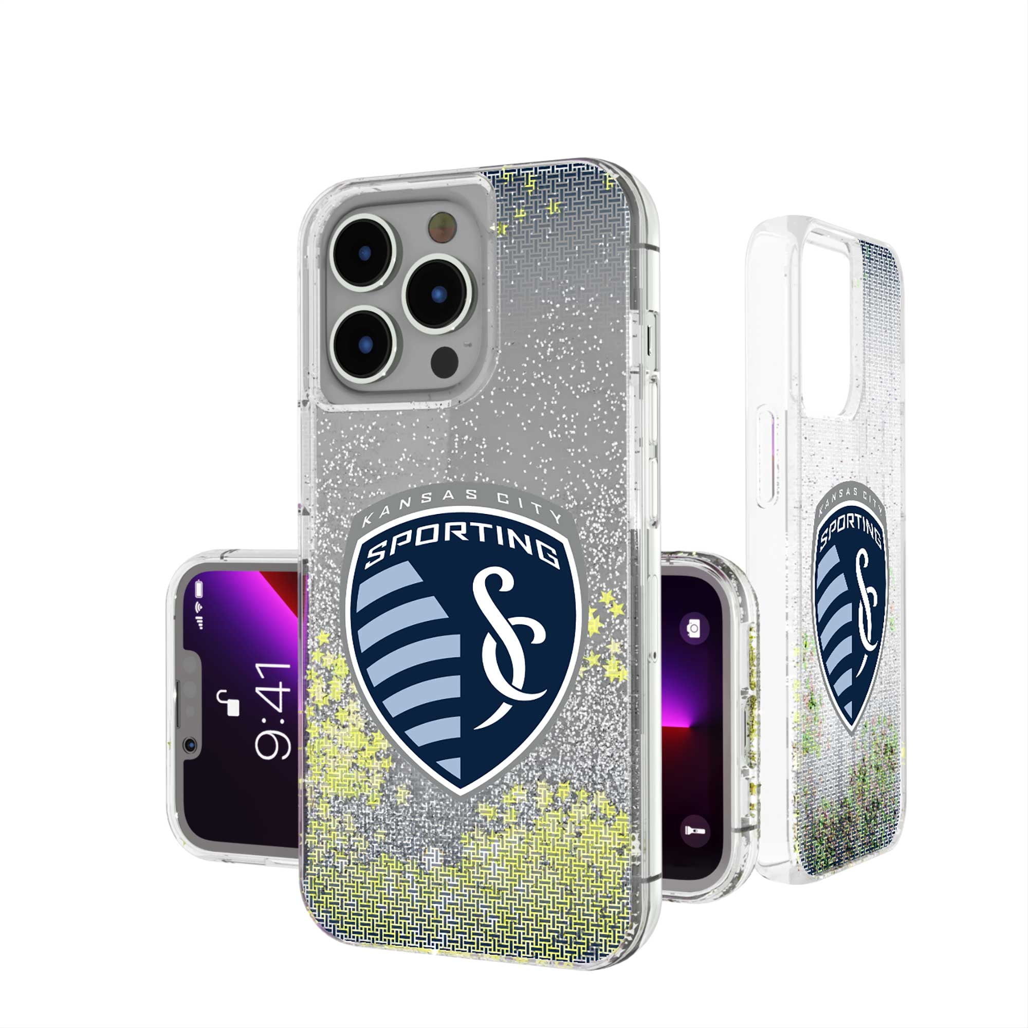 Keyscaper Sporting Kansas City Linen Logo iPhone Glitter Case - Walmart.com
