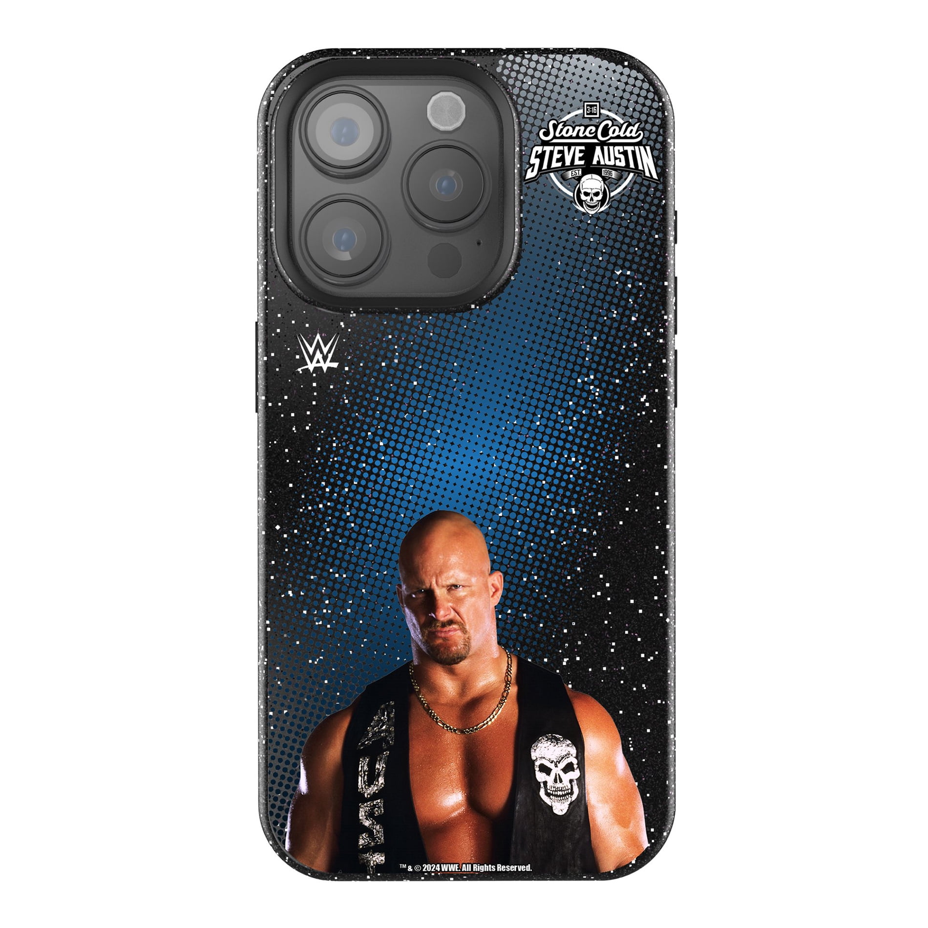 Keyscaper "Stone Cold" Steve Austin WWE Blues Superstar iPhone Bling ...