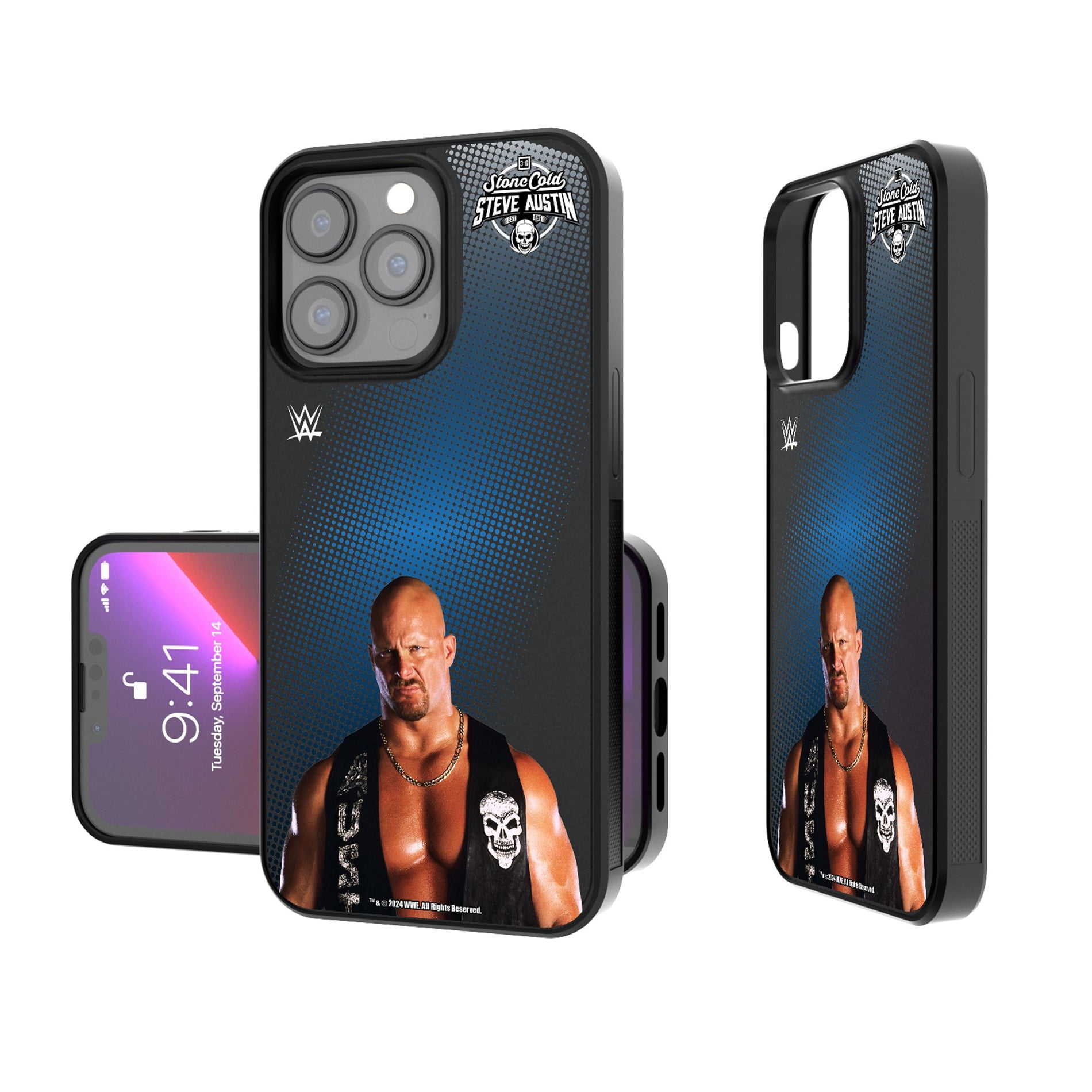 Keyscaper "Stone Cold" Steve Austin WWE Blues Superstar iPhone Bump ...