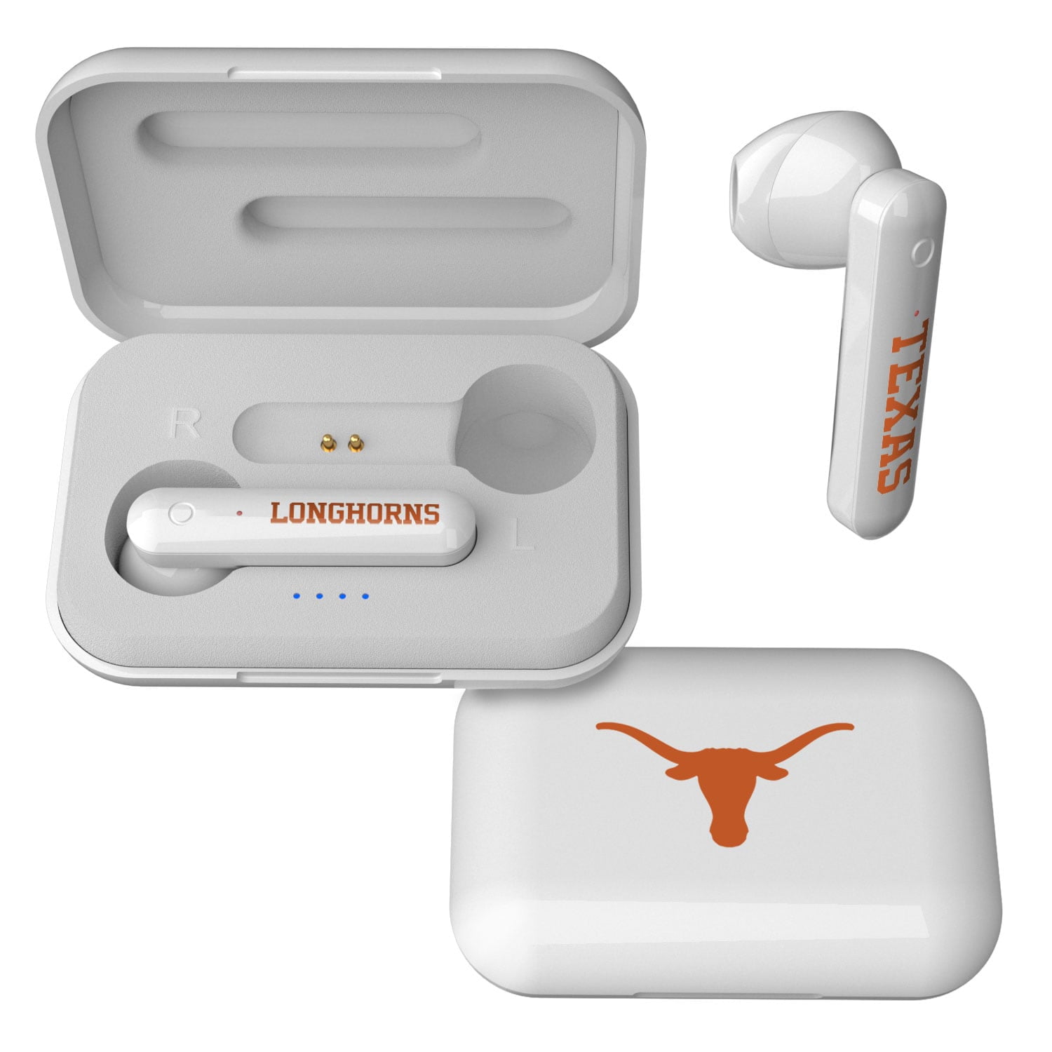 Keyscaper Texas Longhorns Wireless TWS Insignia Design Earbuds ...