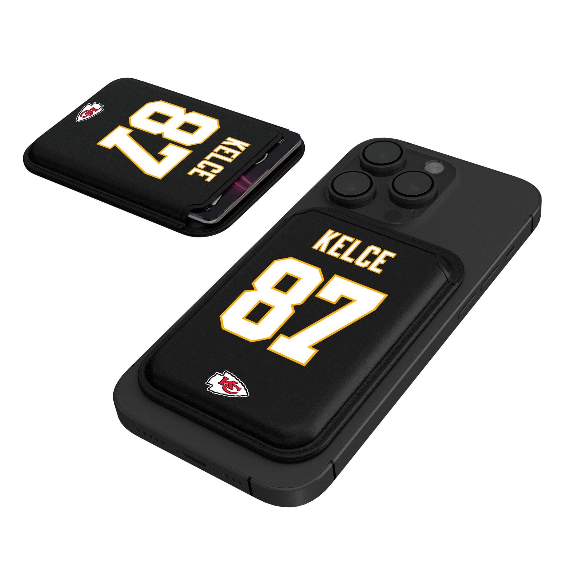 Keyscaper Travis Kelce Black Kansas City Chiefs Magnetic Credit Card ...