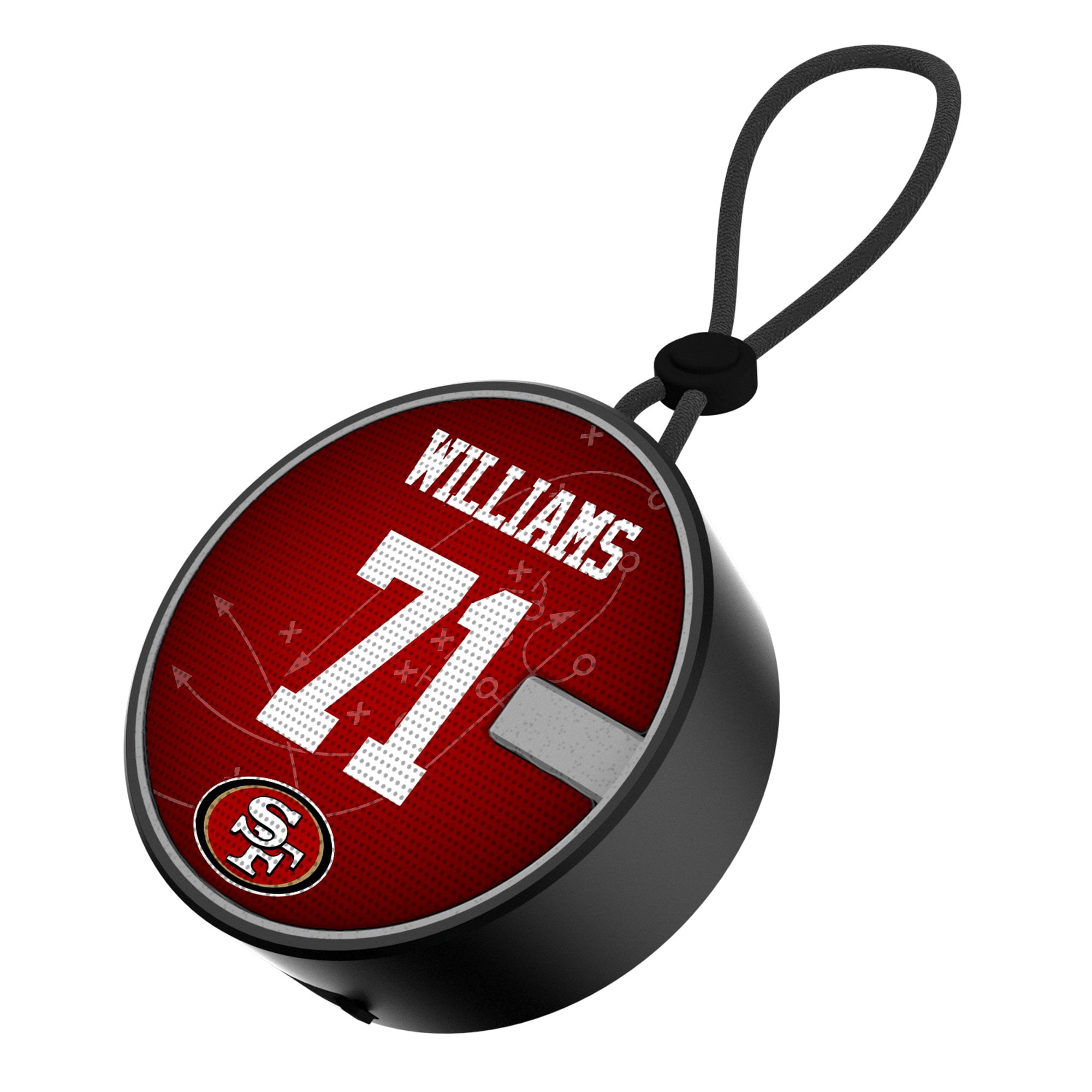 Keyscaper Trent Williams San Francisco 49ers Bluetooth IP67 Waterproof ...