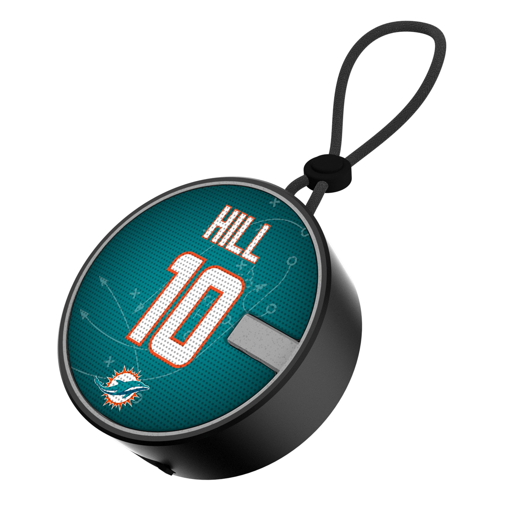 Keyscaper Tyreek Hill Miami Dolphins Bluetooth IP67 Waterproof Speaker ...