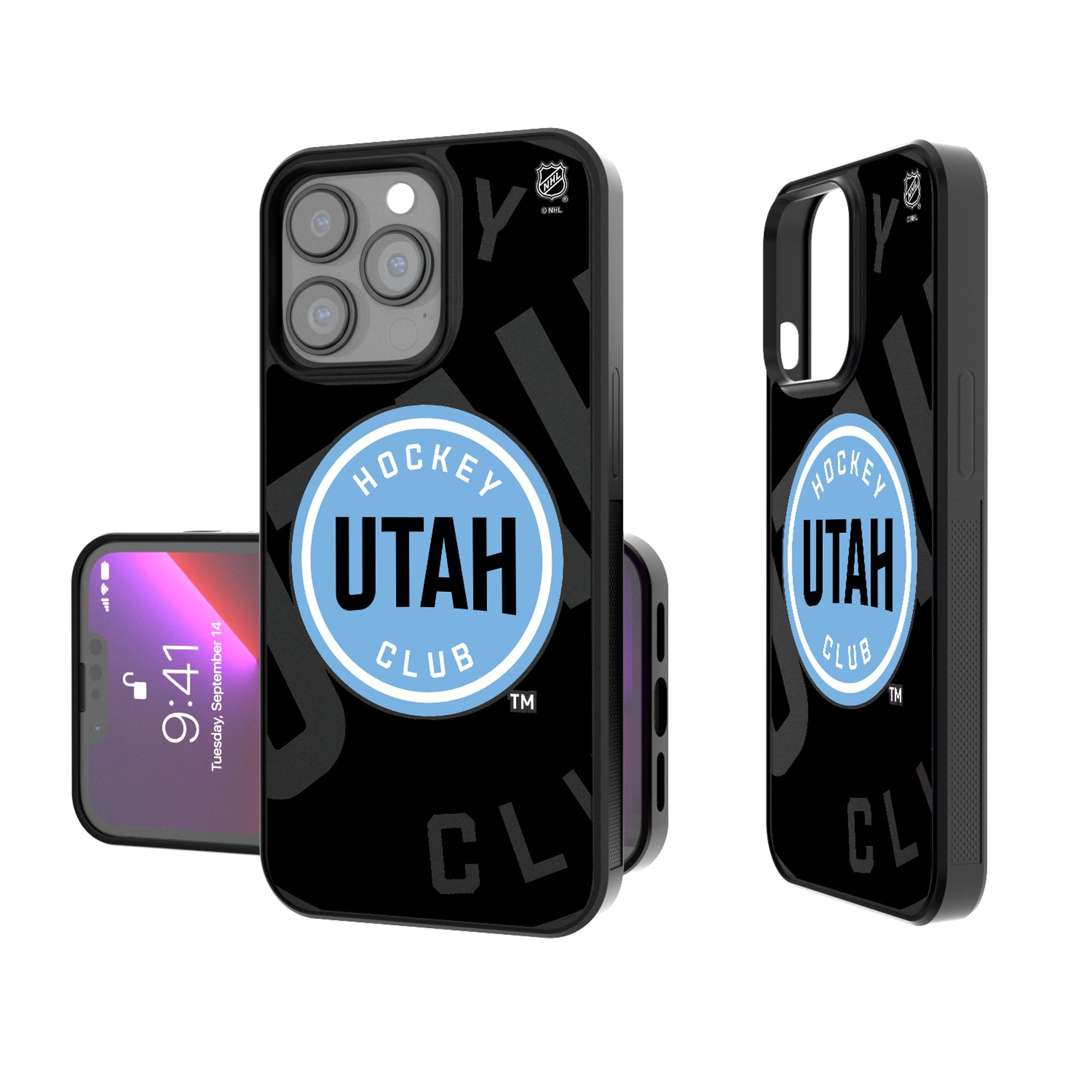 Keyscaper Utah Hockey Club Tilted Text Bump Phone Case - Walmart.com
