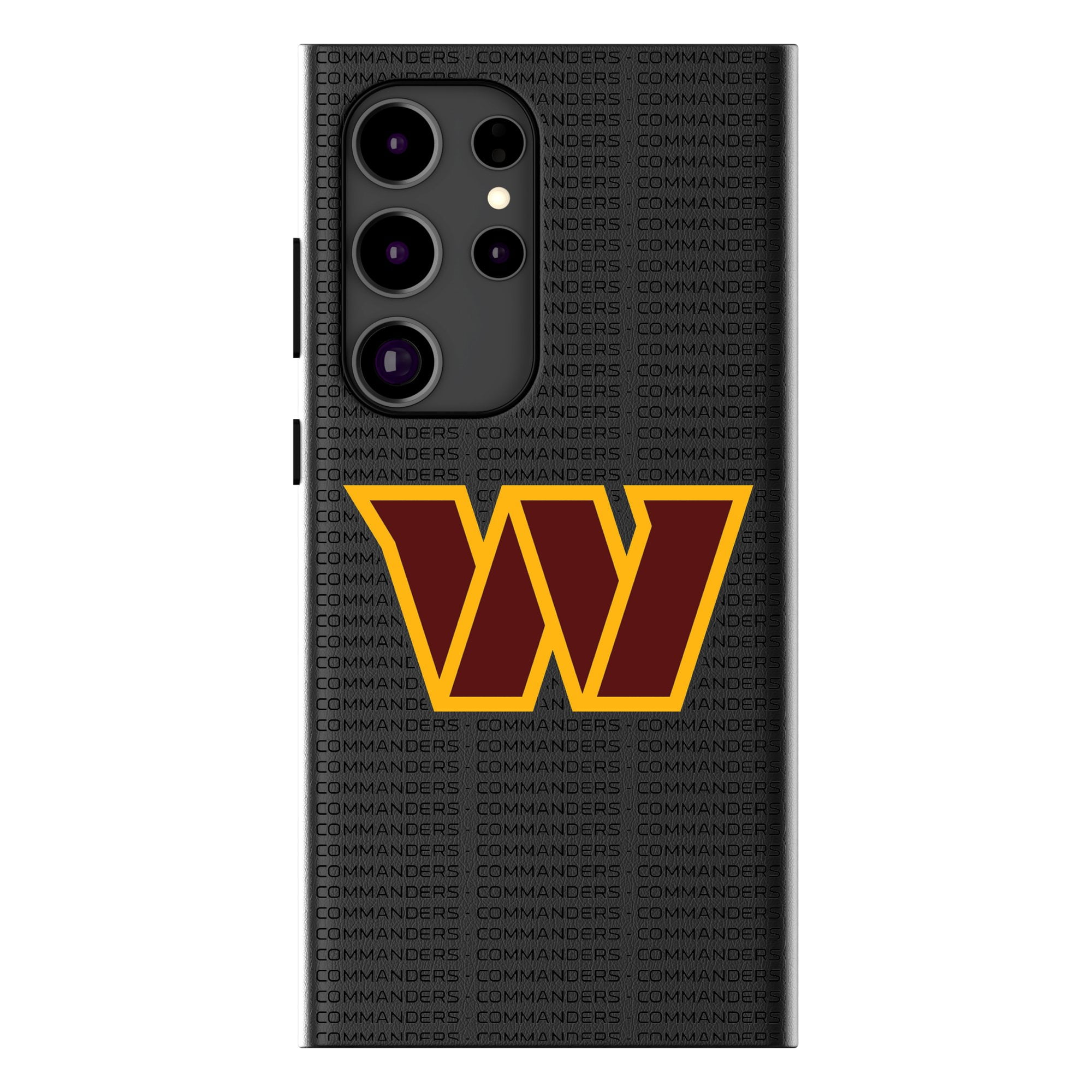 Keyscaper Washington Commanders Text Backdrop Galaxy Magnetic Bump Case ...