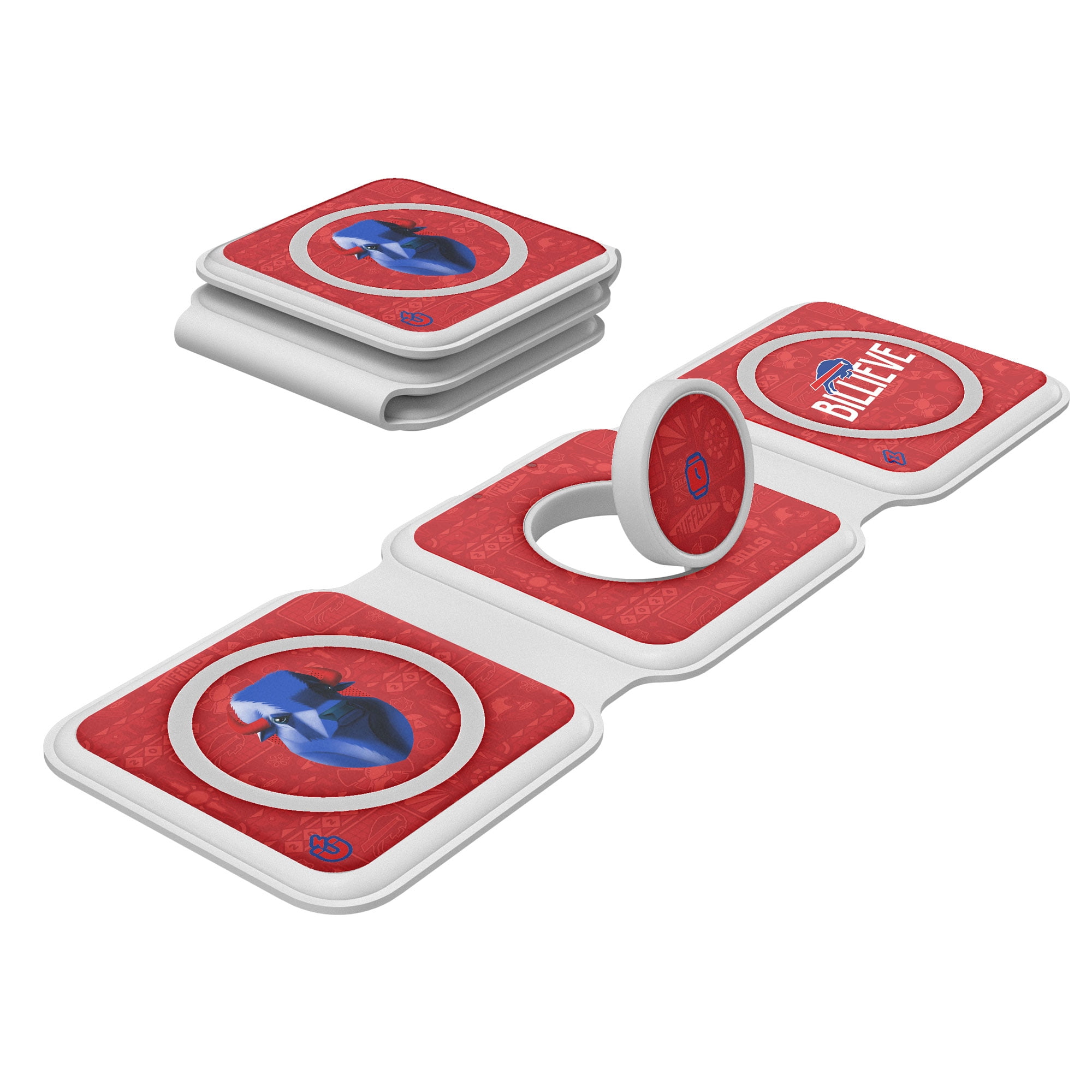Keyscaper White Buffalo Bills 3-in-1 Foldable Charger - Walmart.com