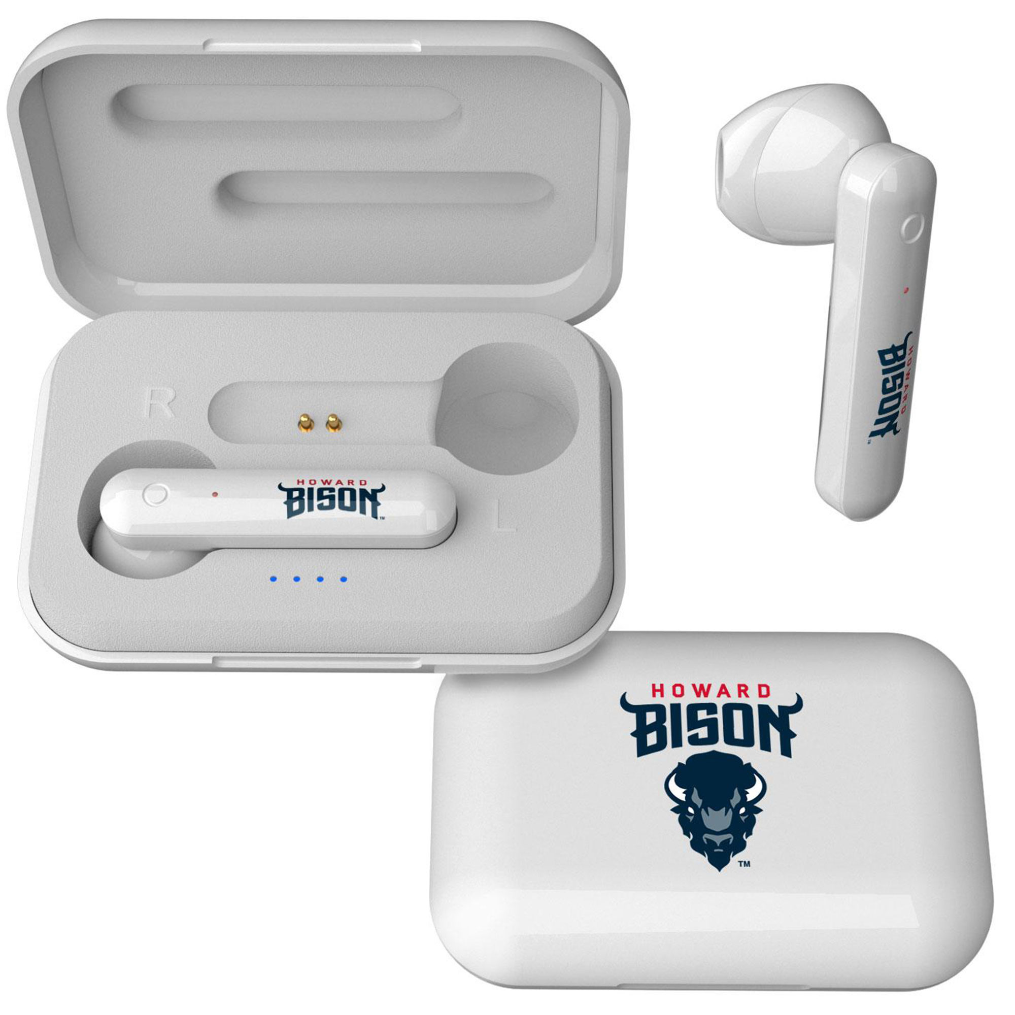 Keyscaper White Howard Bison True Wireless Earbuds - Walmart.com