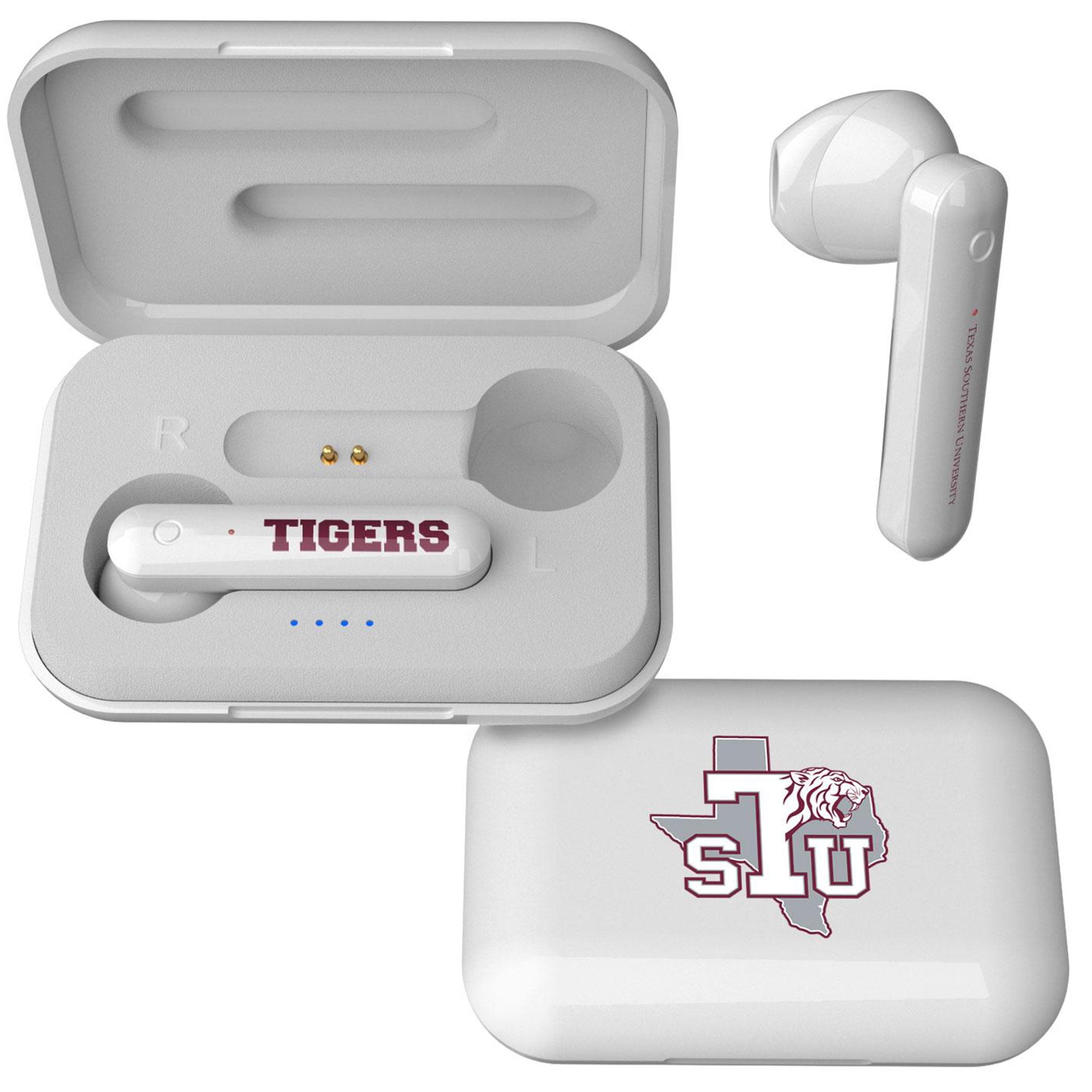 Keyscaper White Texas Southern Tigers True Wireless Earbuds - Walmart.com