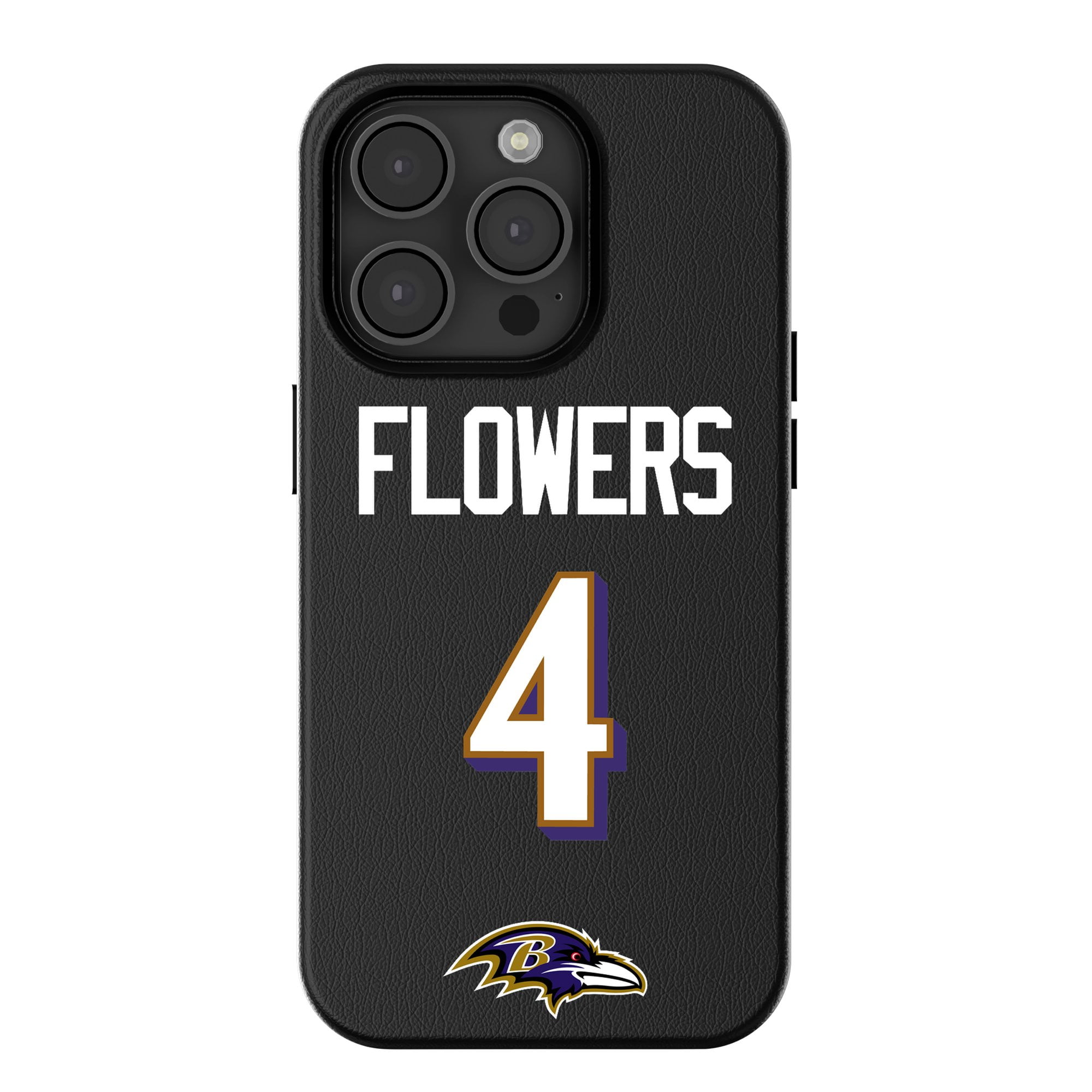 Keyscaper Zay Flowers-Black Baltimore Ravens iPhone Magnetic Bump Case ...