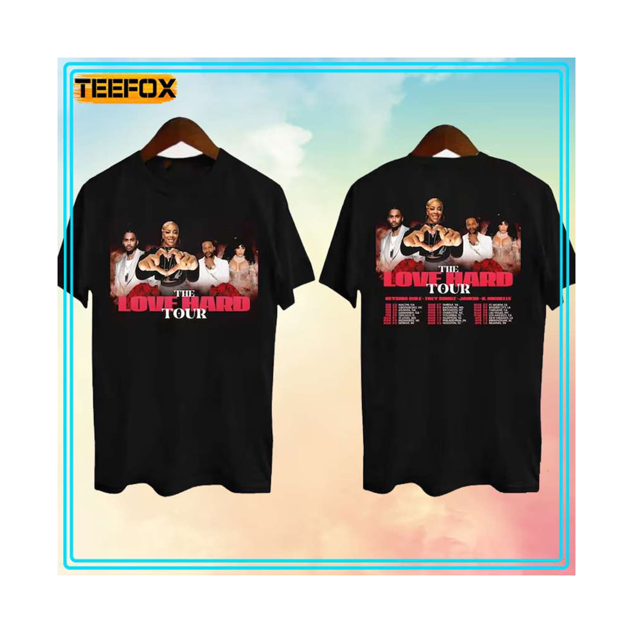 Keyshia Cole The Love Hard Tour 2024 Unisex T Shirt - Walmart.com