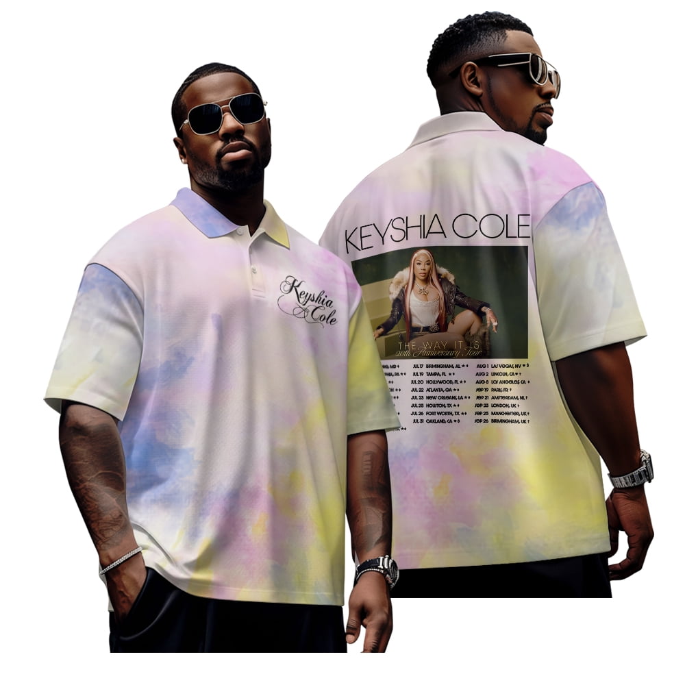 Keyshia Cole The Way It Is 20th Anniversary Tour Merch Unisex Polo T ...