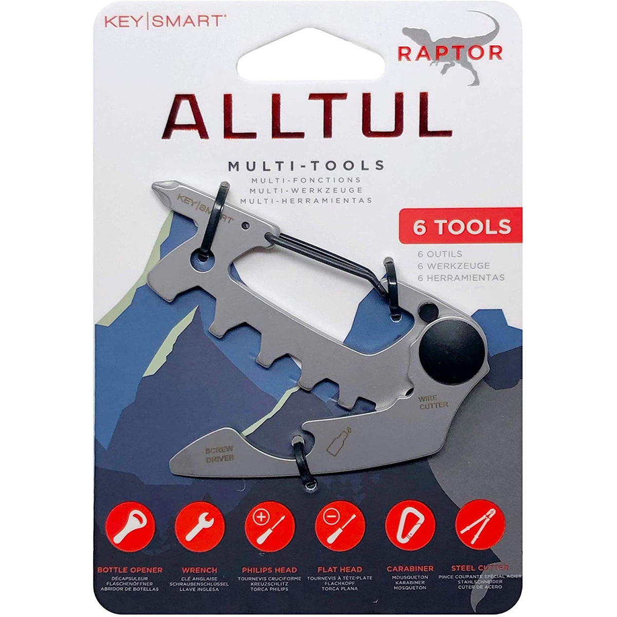 Keysmart Alltul Animal Series Stainless Steel Multi-Tool - Raptor ...