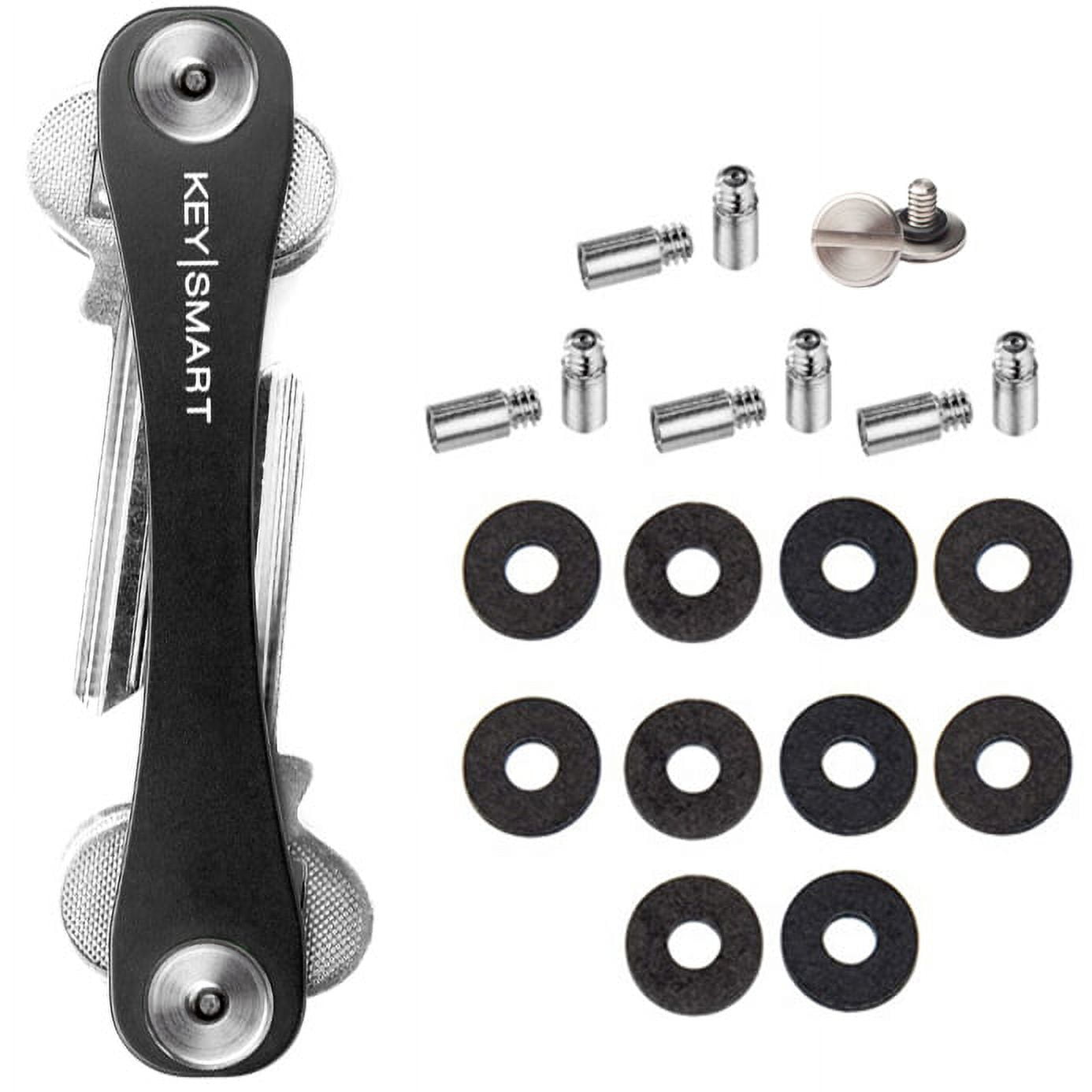Keysmart Extended Key Holder w/ Expansion Pack (2-28 Keys) - Black ...