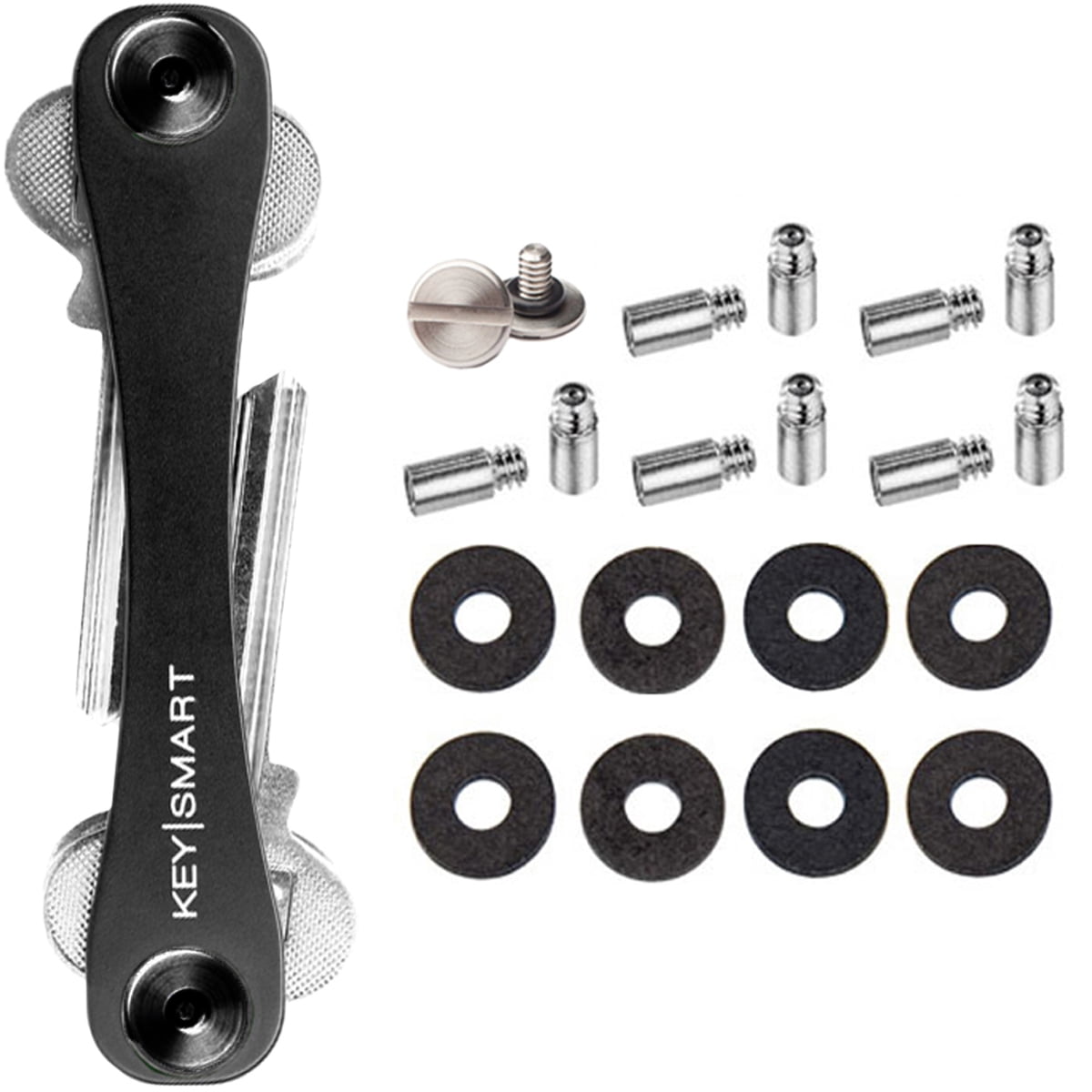 Keysmart Extended Key Holder w/ Expansion Pack (2-28 Keys) - Midnight ...