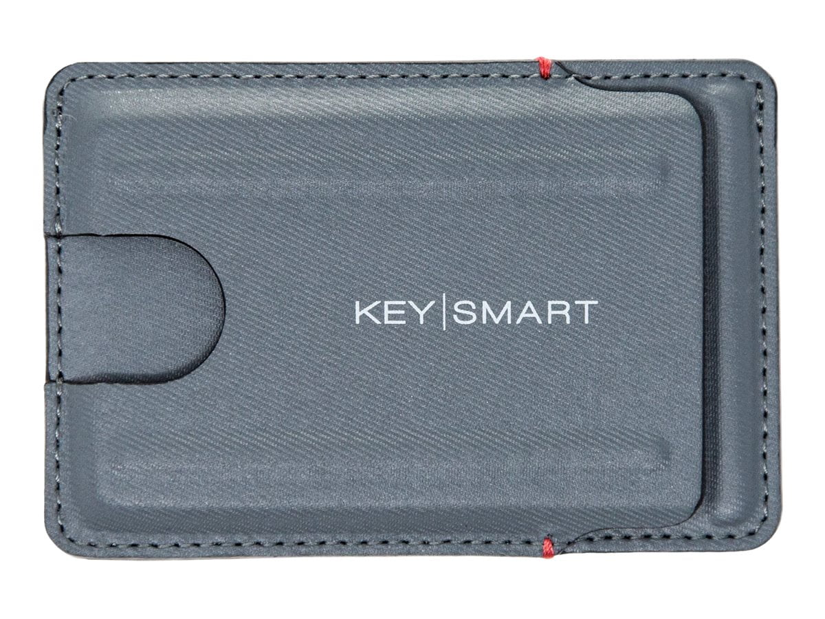 KeySmart Urban Union - Wallet for cards/money - Tectuff leather - gray ...