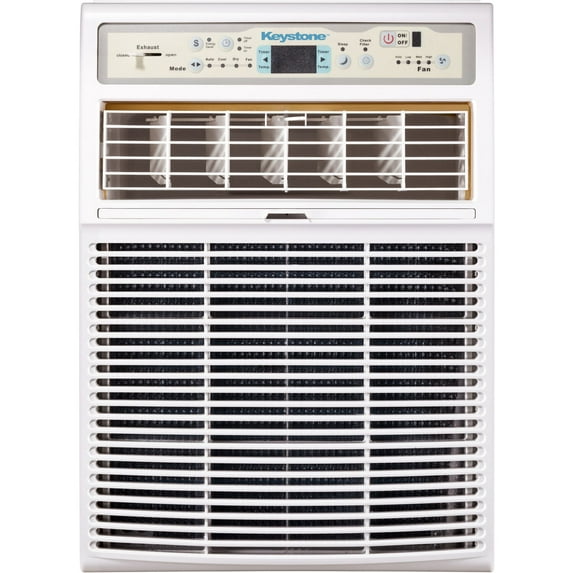 Keystone 10,000 BTU 115-Volt 450 Sq. ft Casement Window Air Conditioner ...